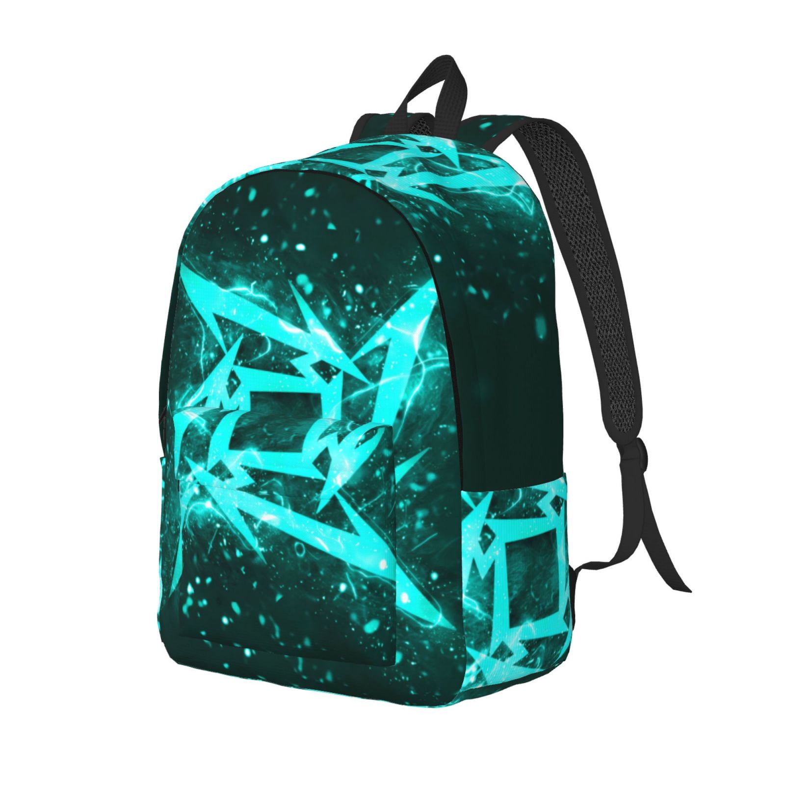 Defioc Geometry Dash for Canvas Backpack,Travel Rucksack Unisex ...