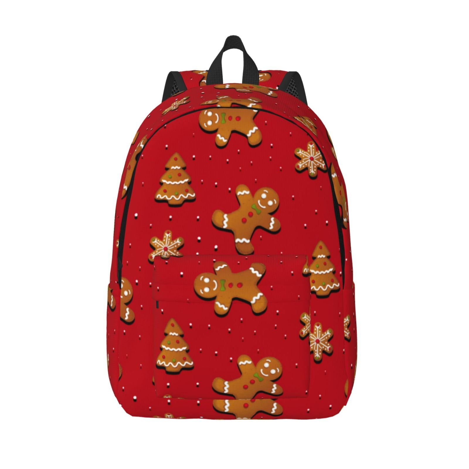 Defioc Gingerbread Man for Canvas Backpack,Travel Rucksack Unisex ...