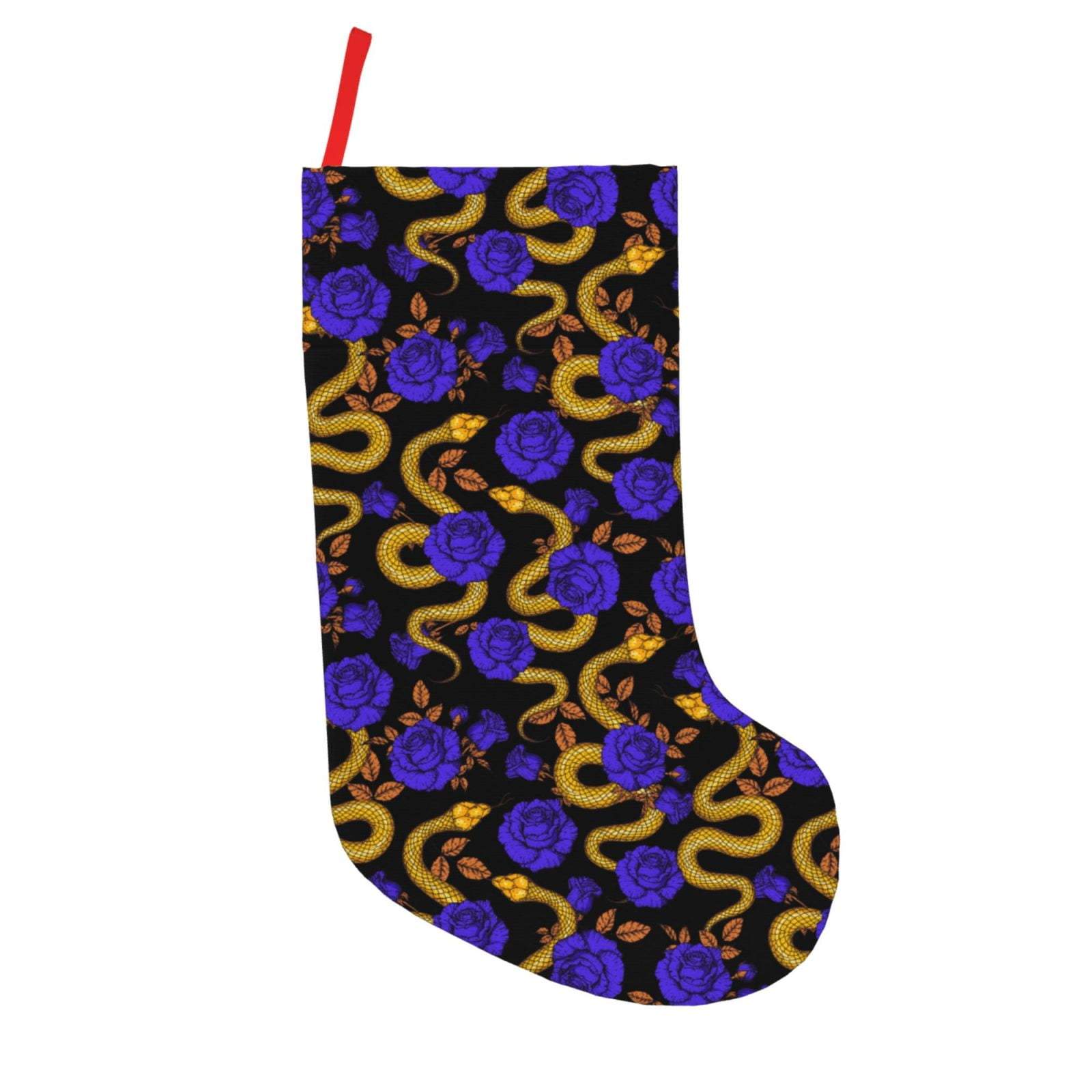 Defioc Golden Snake And Purple Rose for Christmas Stockings 18 ...