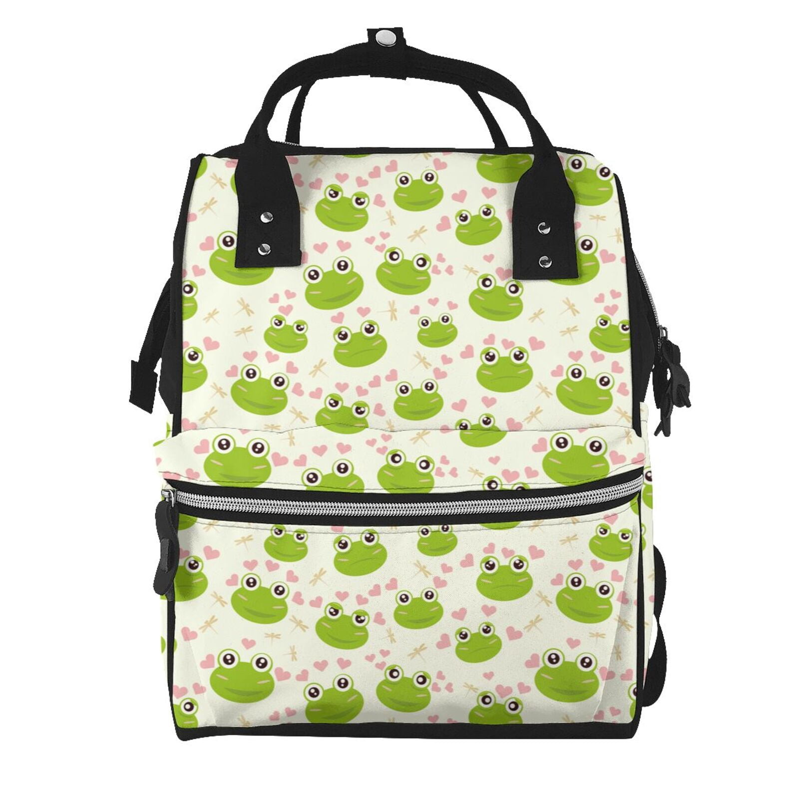 Defioc Green Frog for Baby Diaper Bag Backpack - Baby Bag for Boys ...
