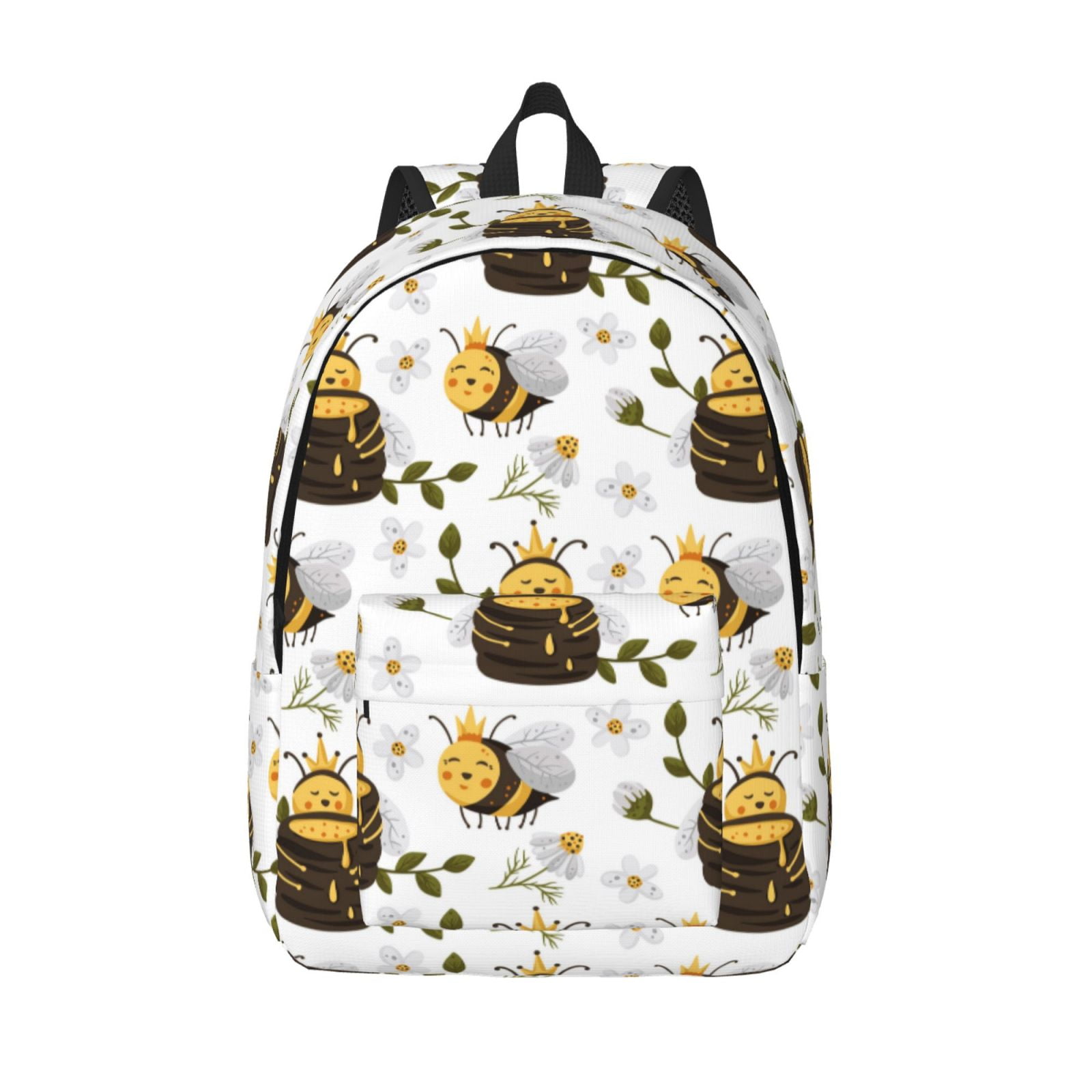 Defioc Honey Bee Insect for Canvas Backpack,Travel Rucksack Unisex ...