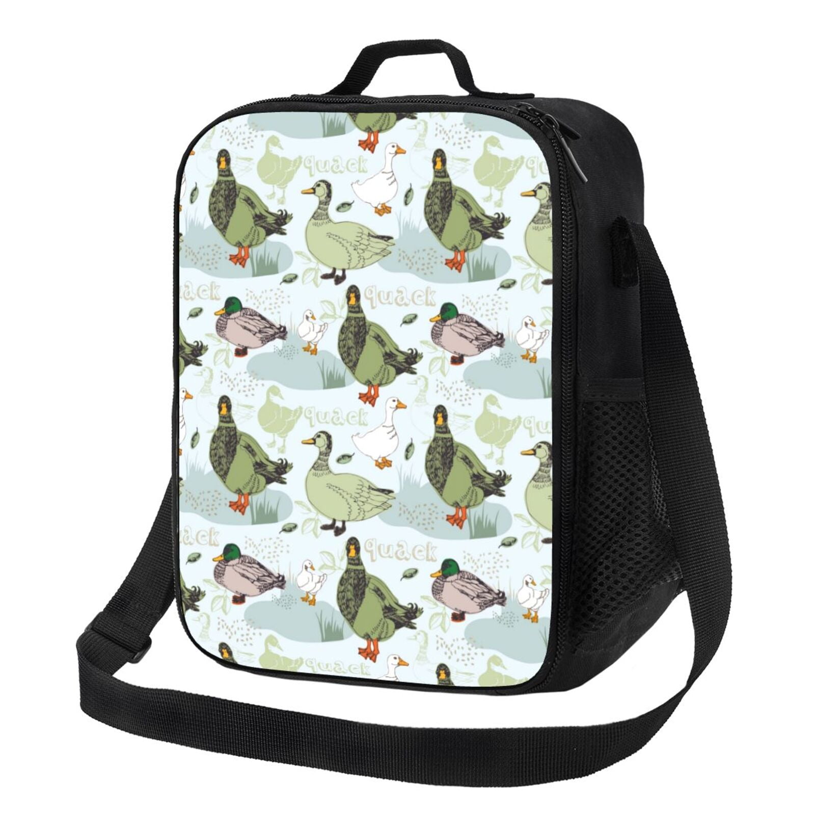 Defioc Mallard Ducks Wild Birds Print Lunch Box for Men & Women ...