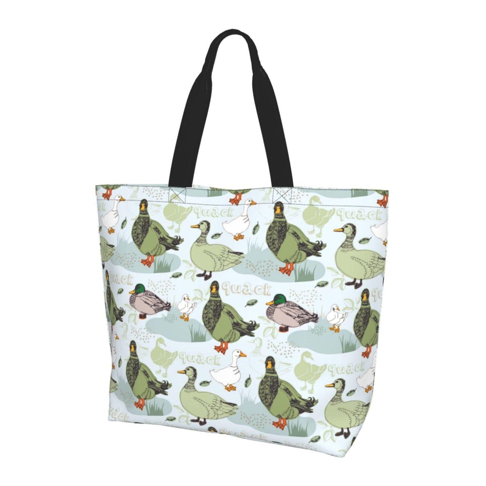 Defioc Mallard Ducks Wild Birdsfor Women's Tote Bag - Shopping Bag ...