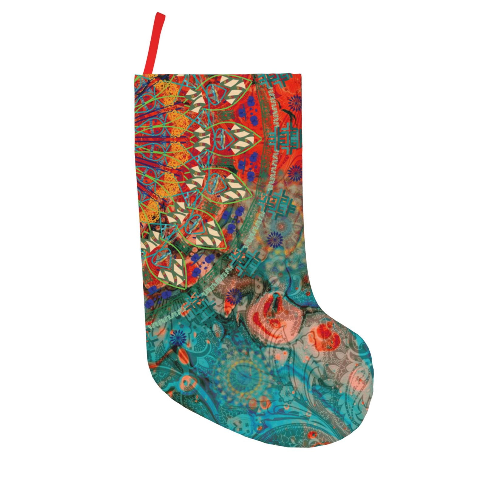 Defioc Mandala Colorful for Christmas Stockings 18" Personalized ...