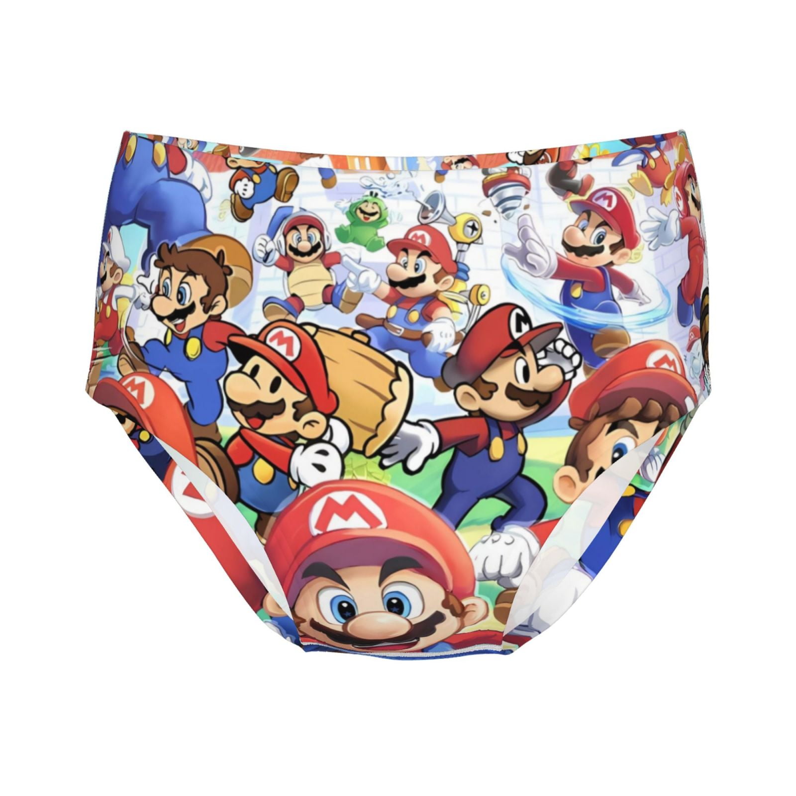 Defioc Mario Pattern Girls Underwearstretch Cotton Panties For Girls Cute Panties For Teenage