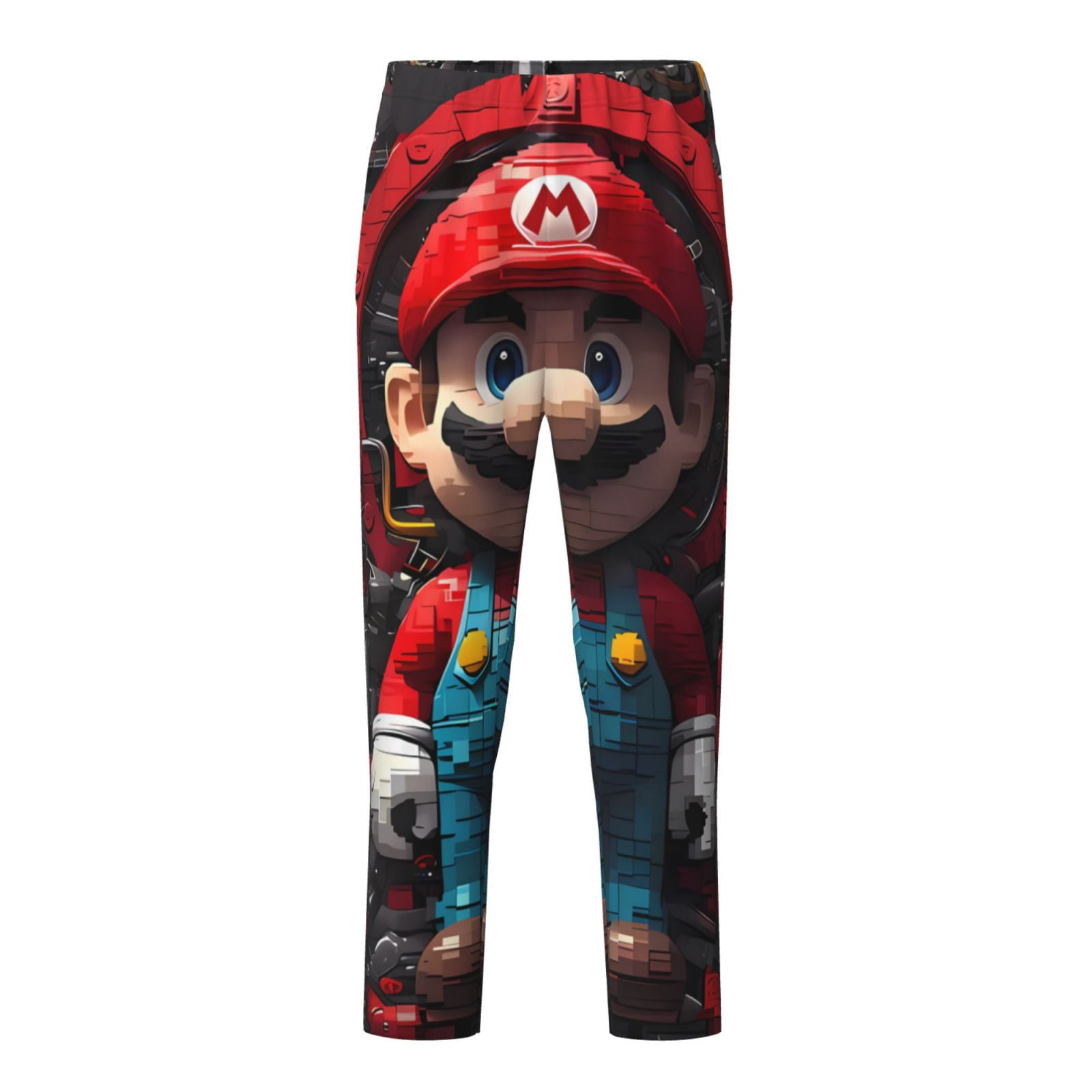 Defioc Mario for Pajamas Pants for Teen,Elastic Waist Pajama Bottoms PJ ...