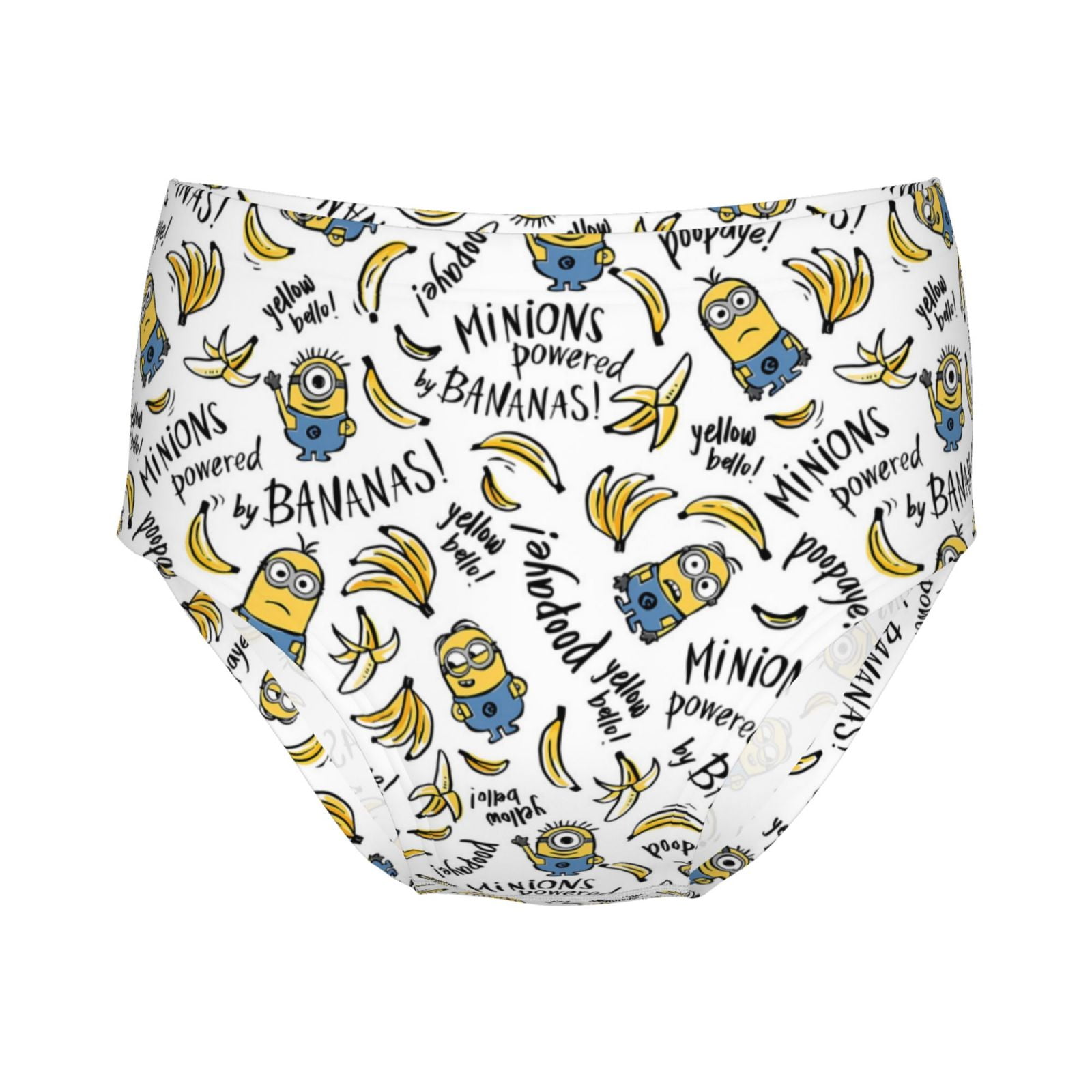 Defioc Minions Pattern Girls Underwear,Stretch Cotton Panties for Girls ...