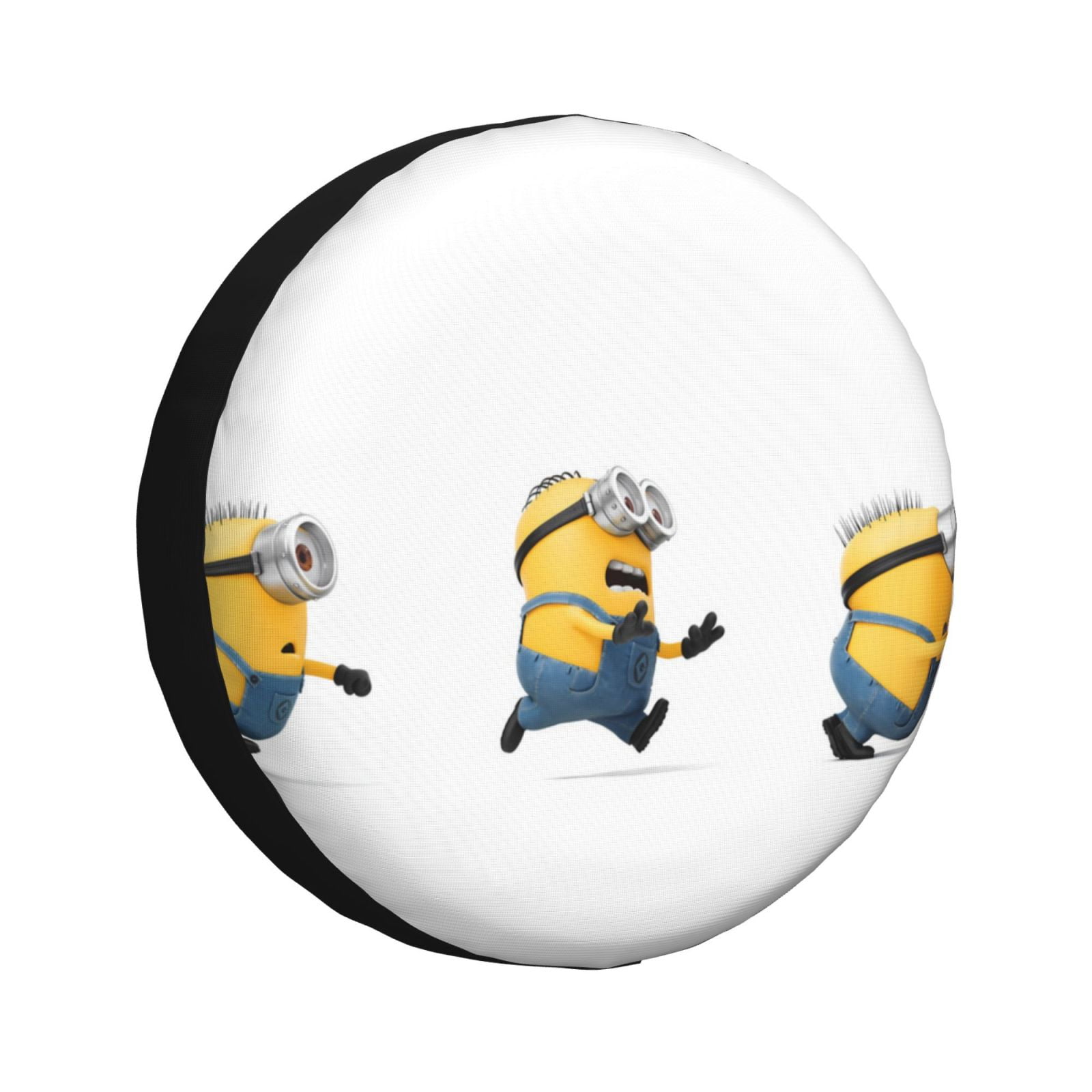 Defioc Minions Print Spare Tire Cover, 14-17 inch Universal Spare Tire ...