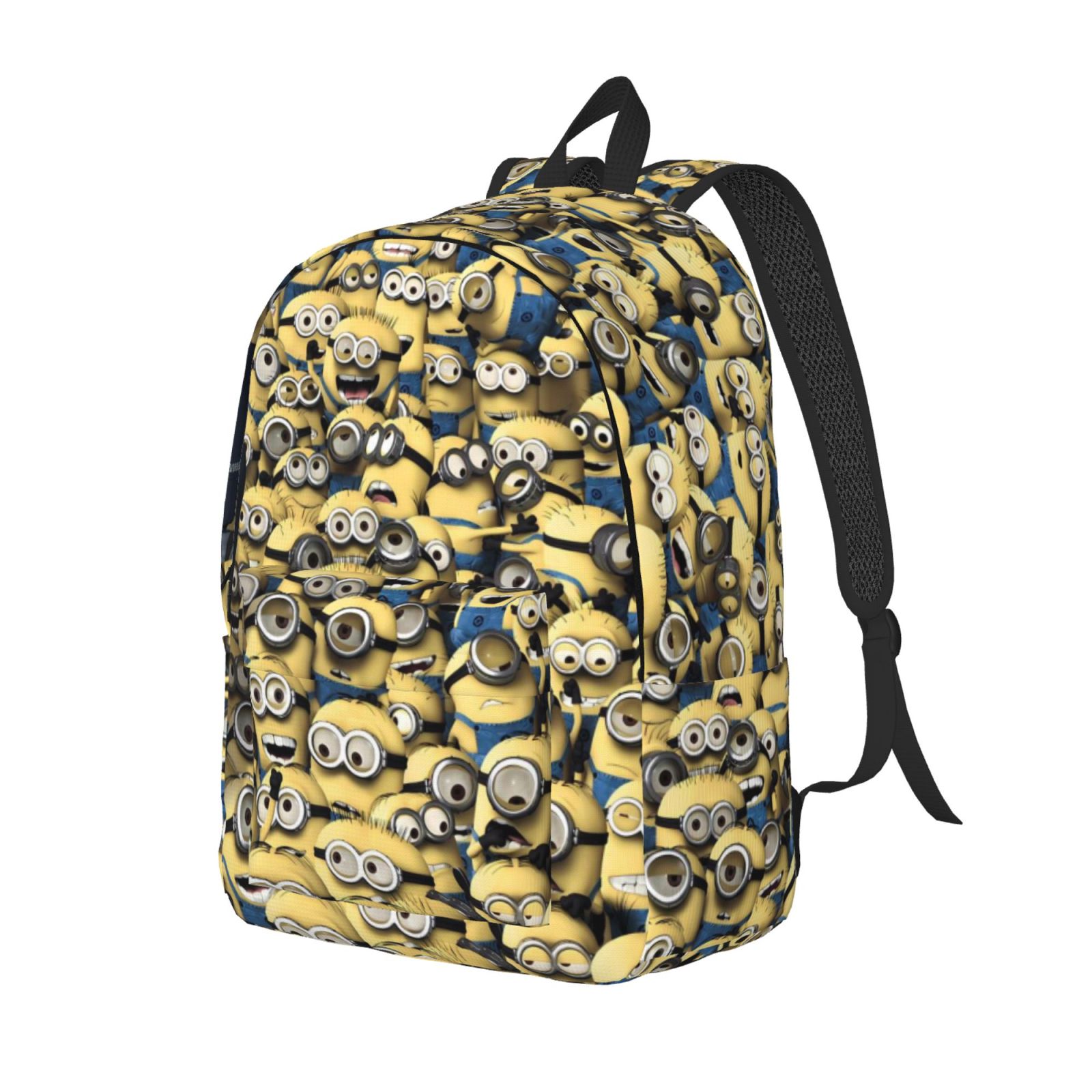 Defioc Minions for Canvas Backpack,Travel Rucksack Unisex Knapsack ...
