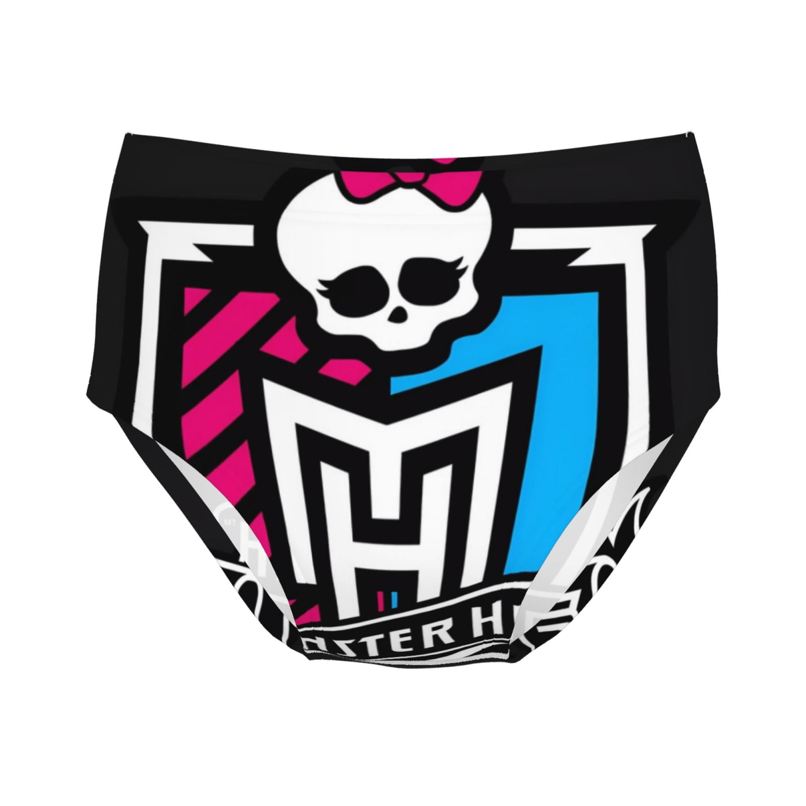 Defioc Monster High Pattern Girls Underwear Stretch Cotton Panties For