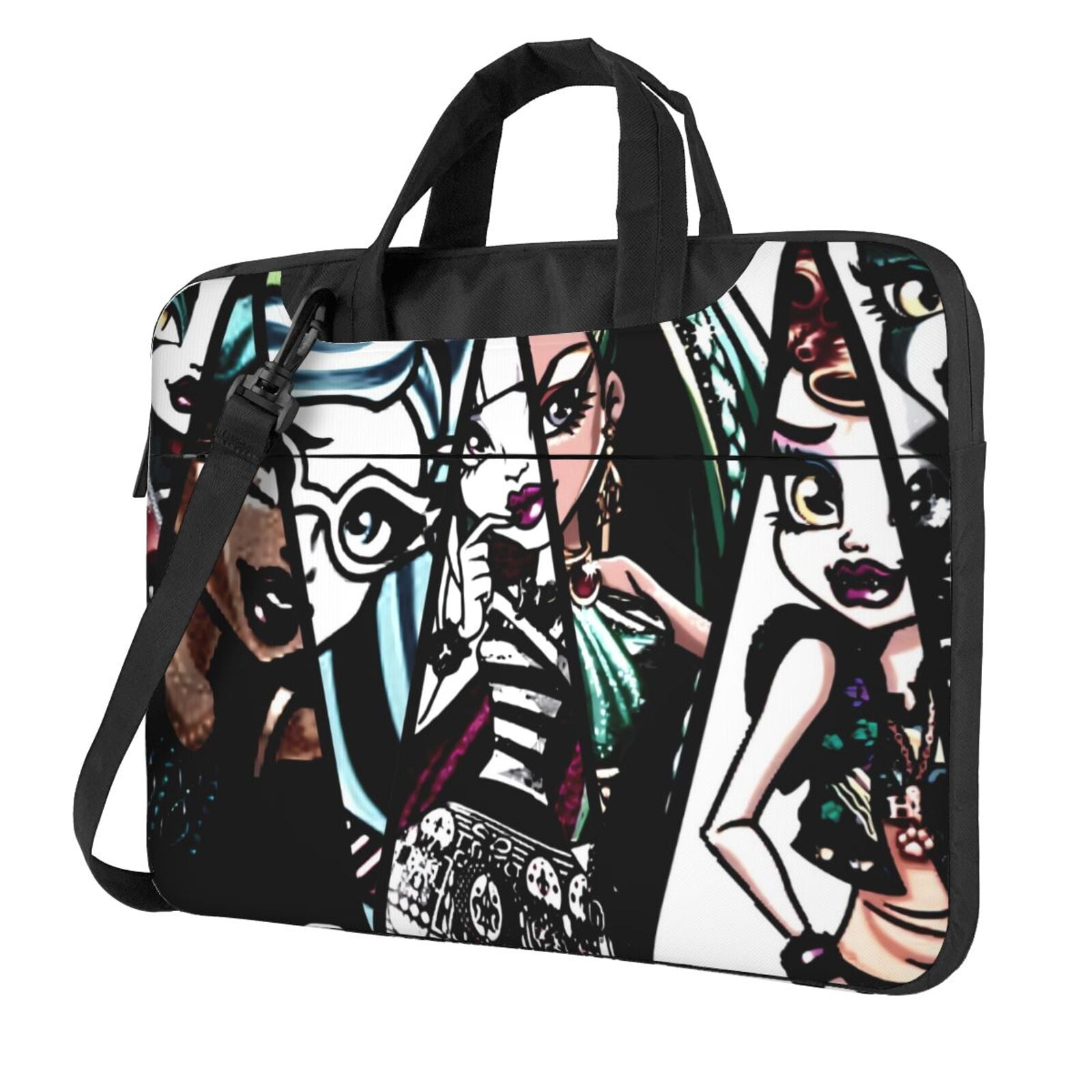 Defioc Monster High Pattern Laptop Sleeve Case, Laptop Cover Briefcase ...