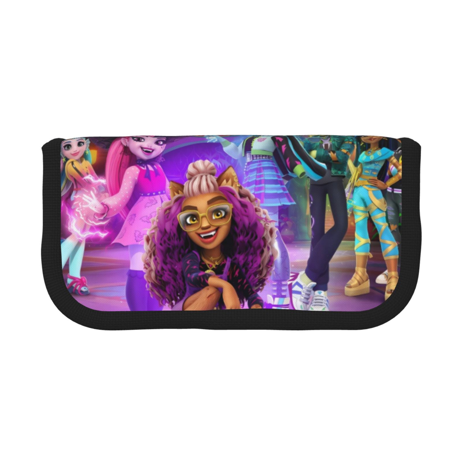 Defioc Monster High Print Big Capacity Pen Case,Large Pencil Pouch ...