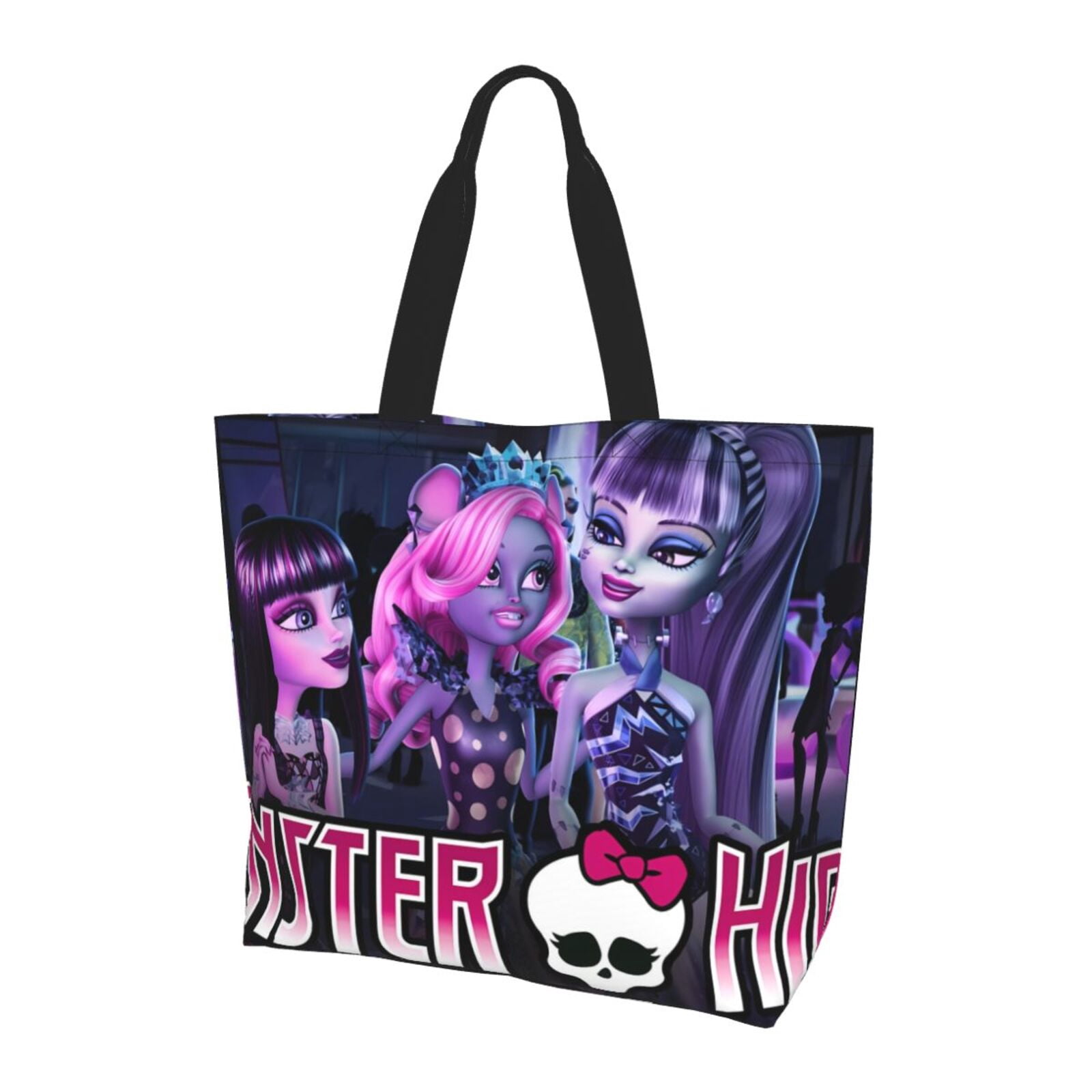 Defioc Monster Highfor Women's Tote Bag - Shopping Bag Casual Shoulder ...