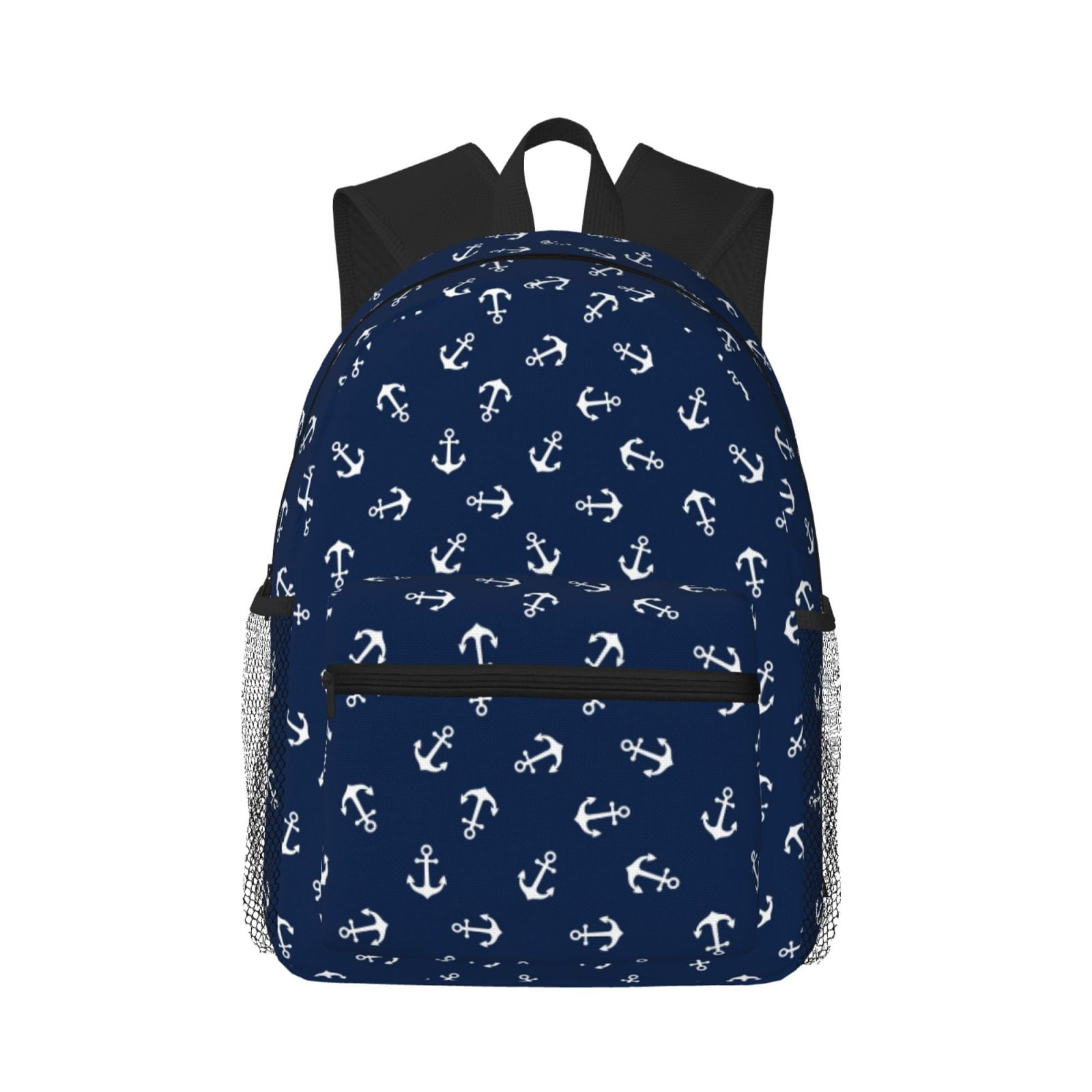 Defioc Nautical Themed Simple Anchors Pattern Laptop Backpack for Men ...