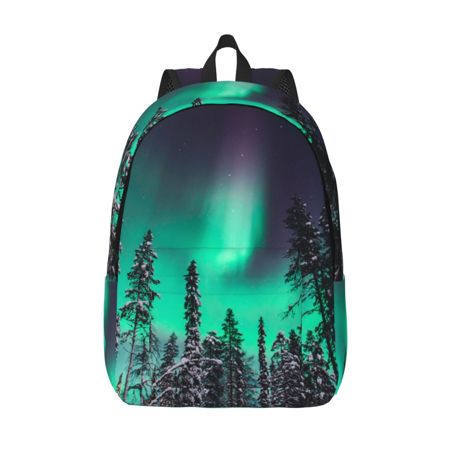 Defioc Northern Lights 2 for Canvas Backpack,Travel Rucksack Unisex ...