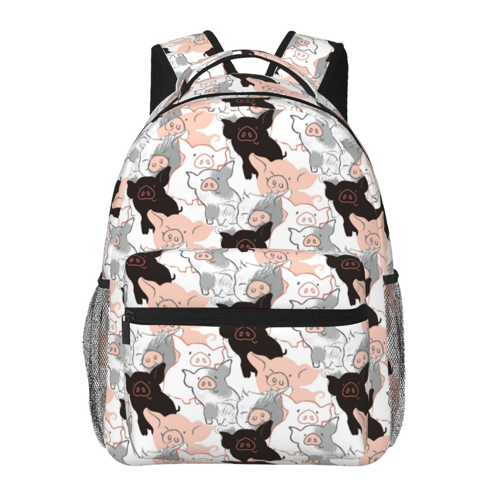 Defioc Pigs Pattern Laptop Backpack,Travel Backpack Outdoor Activities ...