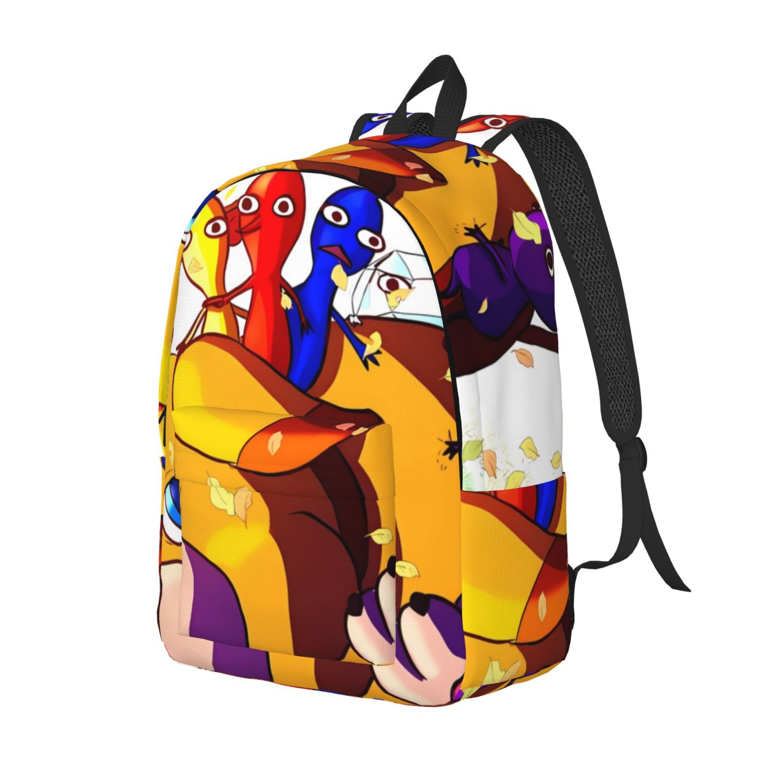 Defioc Pikmin for Canvas Backpack,Travel Rucksack Unisex Knapsack ...