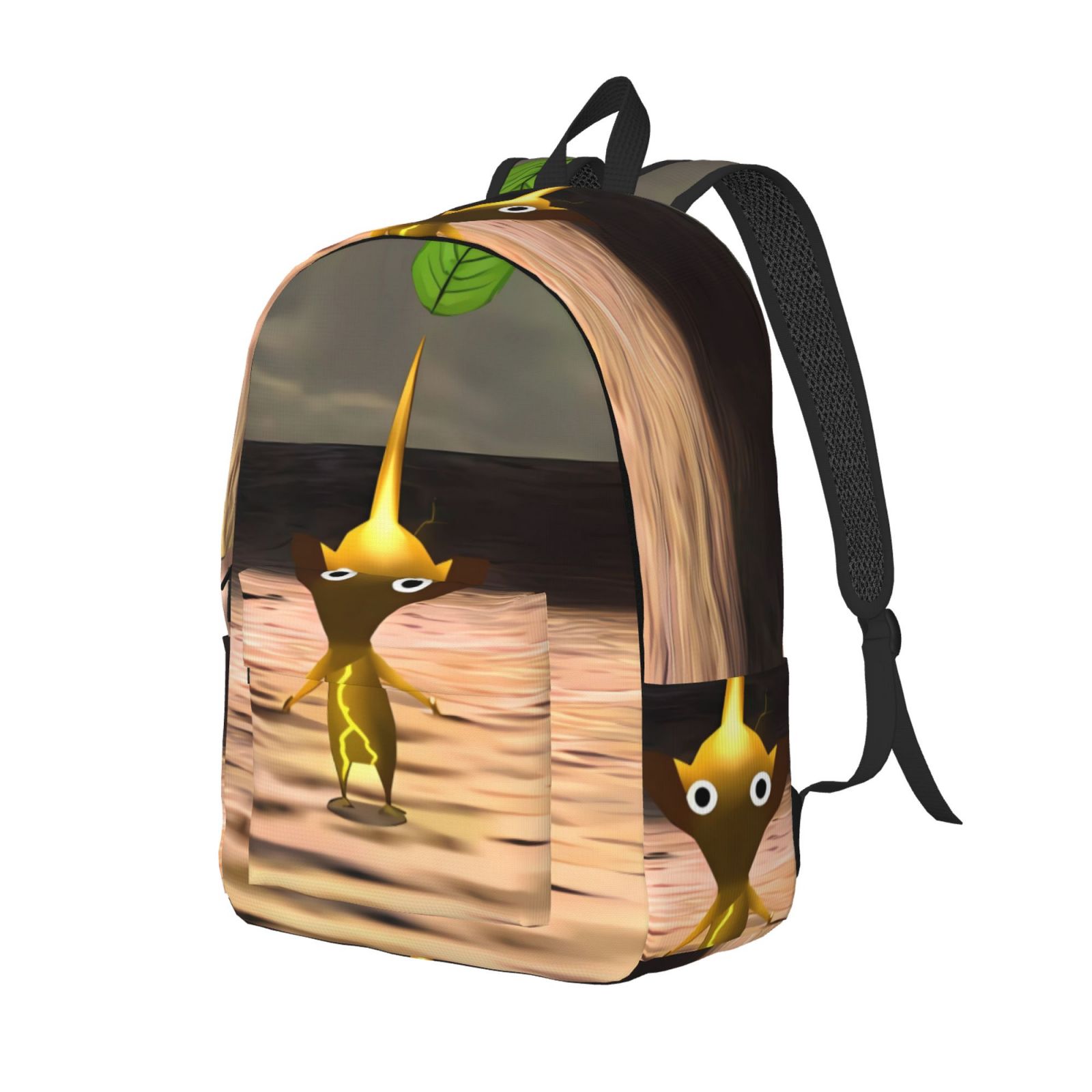 Defioc Pikmin for Canvas Backpack,Travel Rucksack Unisex Knapsack ...