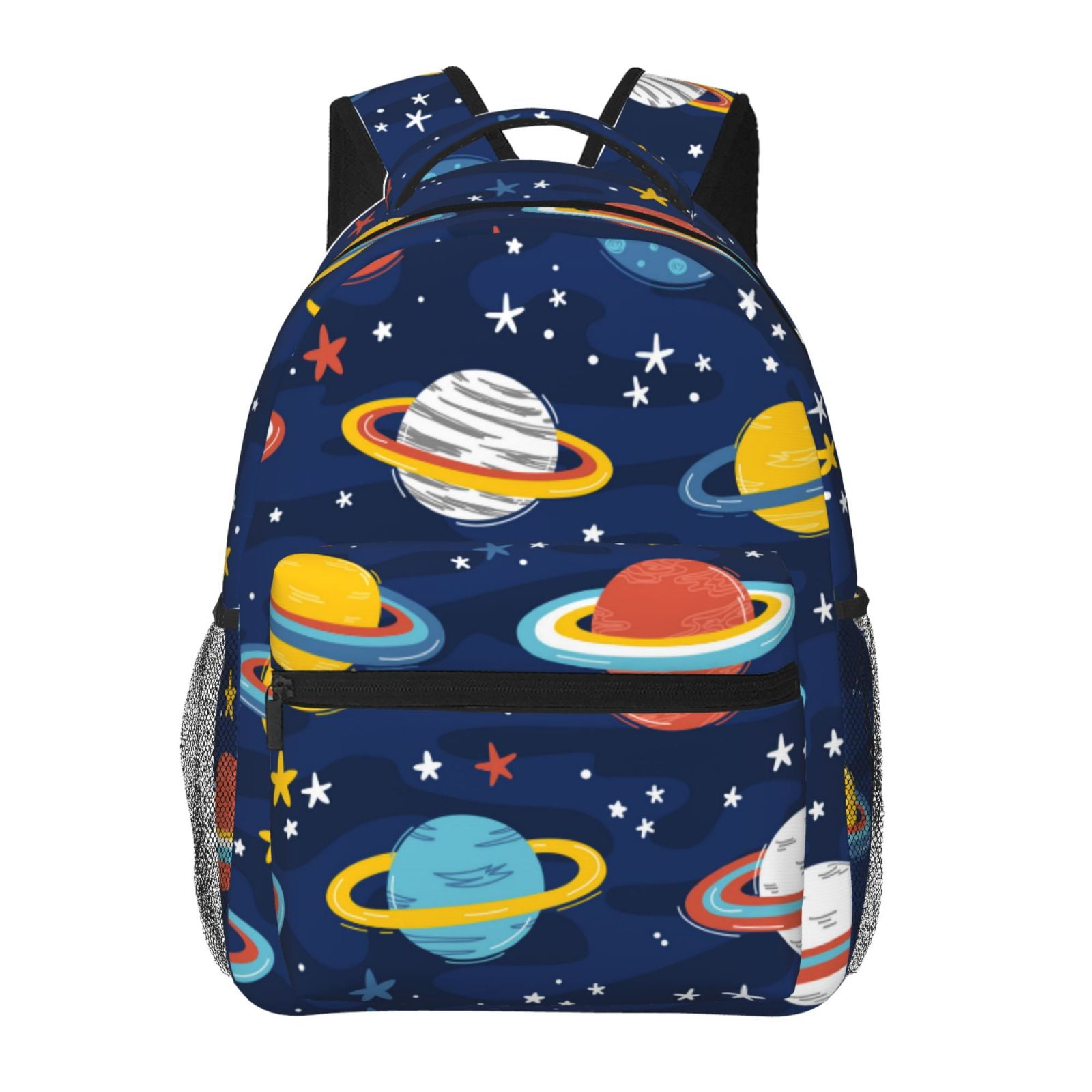 Defioc Planets and Stars Pattern Laptop Backpack,Travel Backpack ...