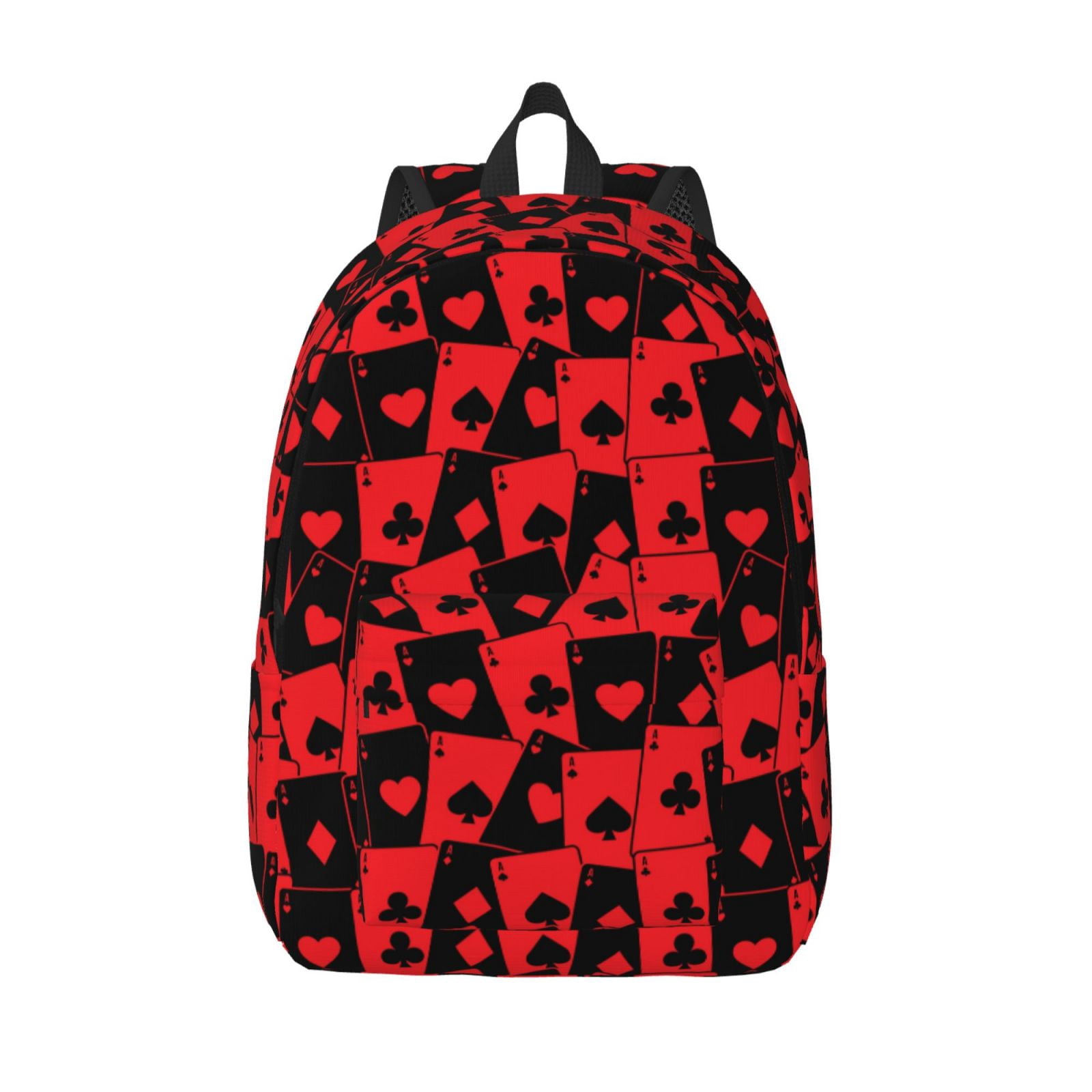Defioc Playing Cards for Canvas Backpack,Travel Rucksack Unisex ...
