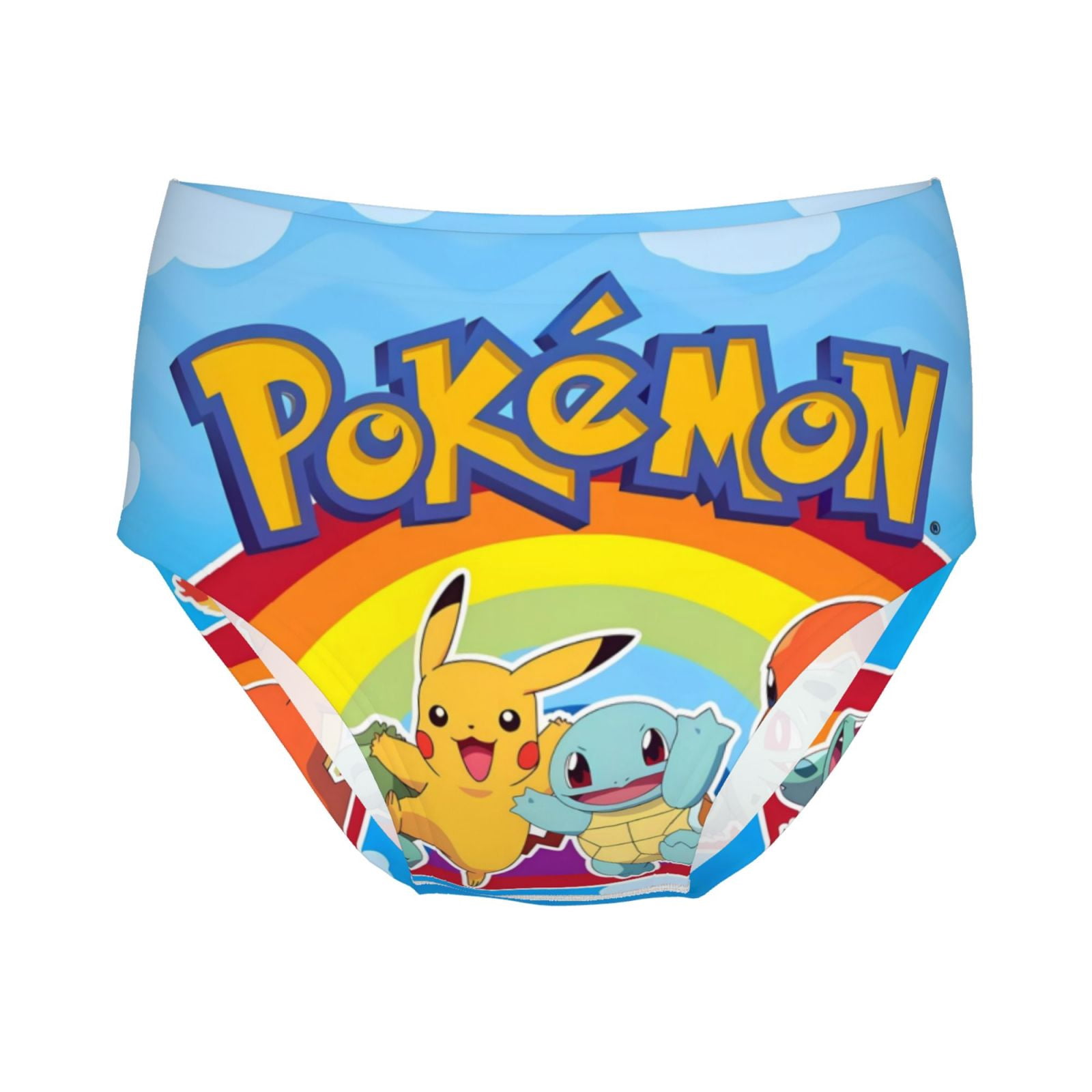 Defioc Pokemon Pattern Girls Underwear Stretch Cotton Panties For Girls