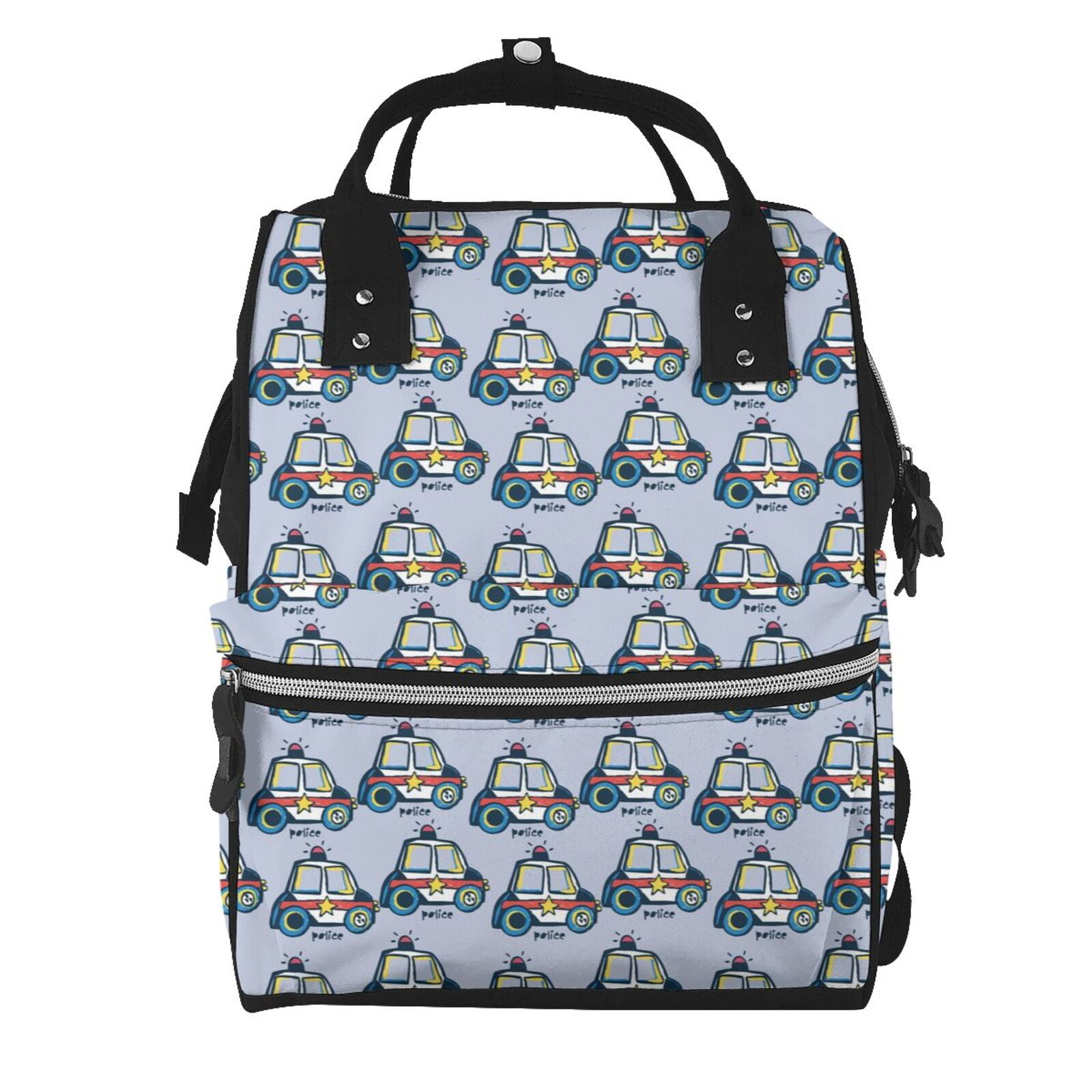 Defioc Police Car for Baby Diaper Bag Backpack - Baby Bag for Boys ...