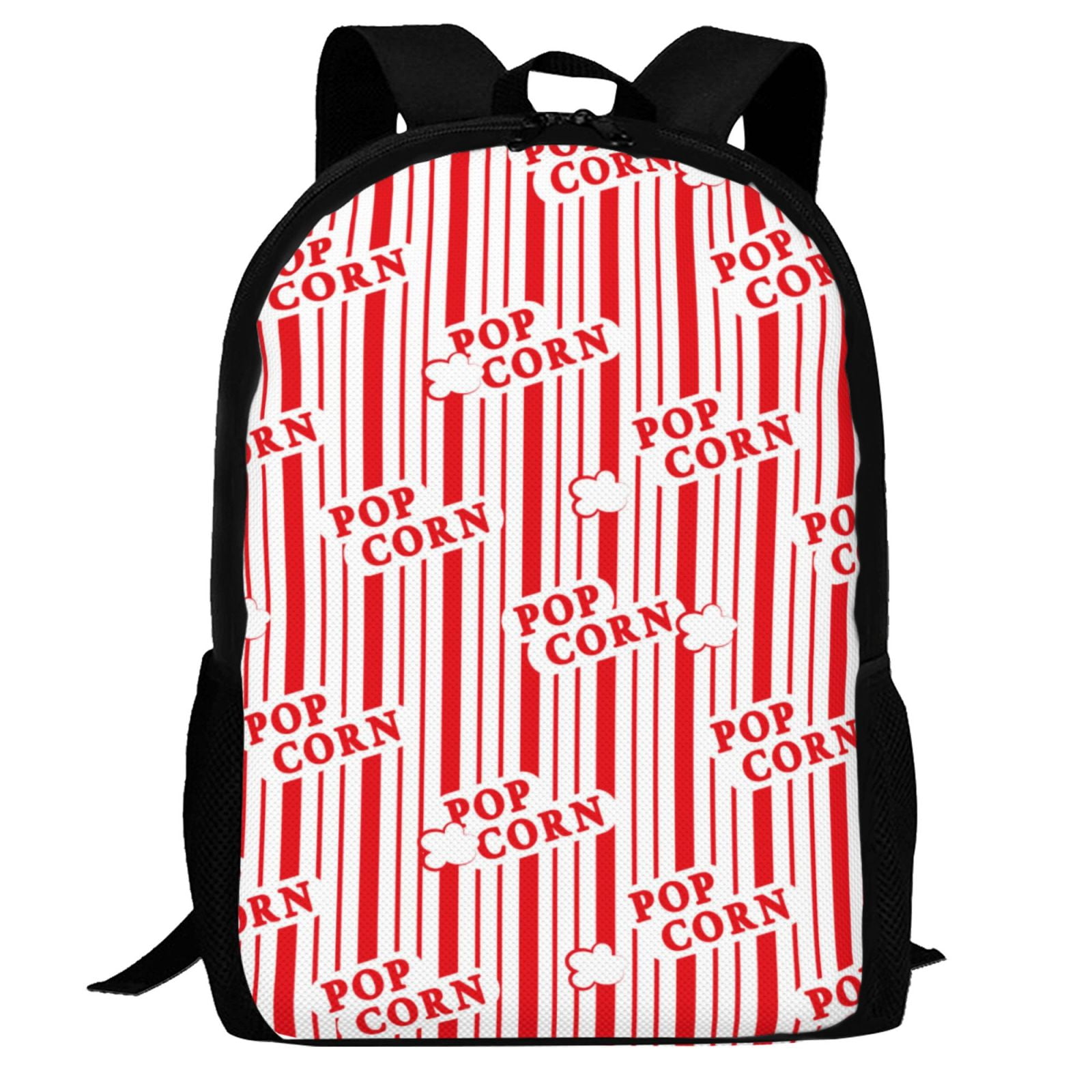 Defioc Popcorn 1 Pattern Carry on Backpack,16.5x12.5x5.5 Personal Item ...