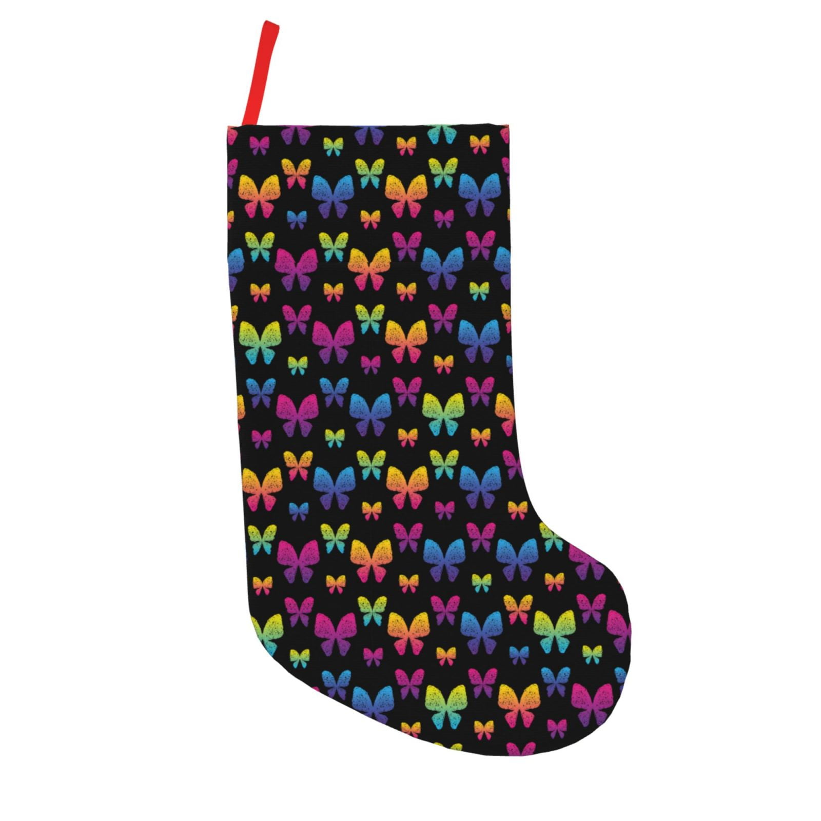 Defioc Rainbow Butterfly for Christmas Stockings 18" Personalized ...