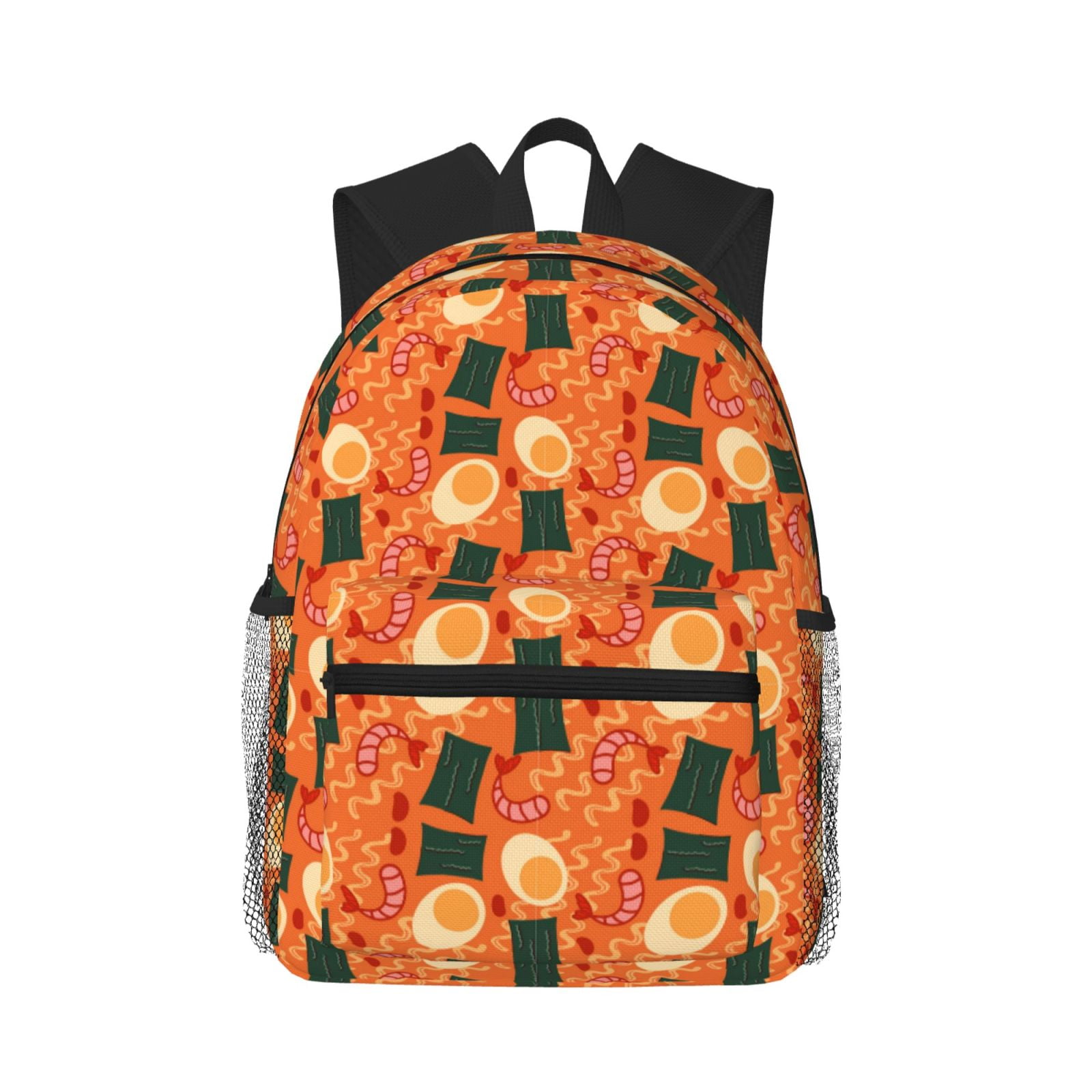 Defioc Ramen Noodle Soup Pattern Laptop Backpack for Men and Women ...