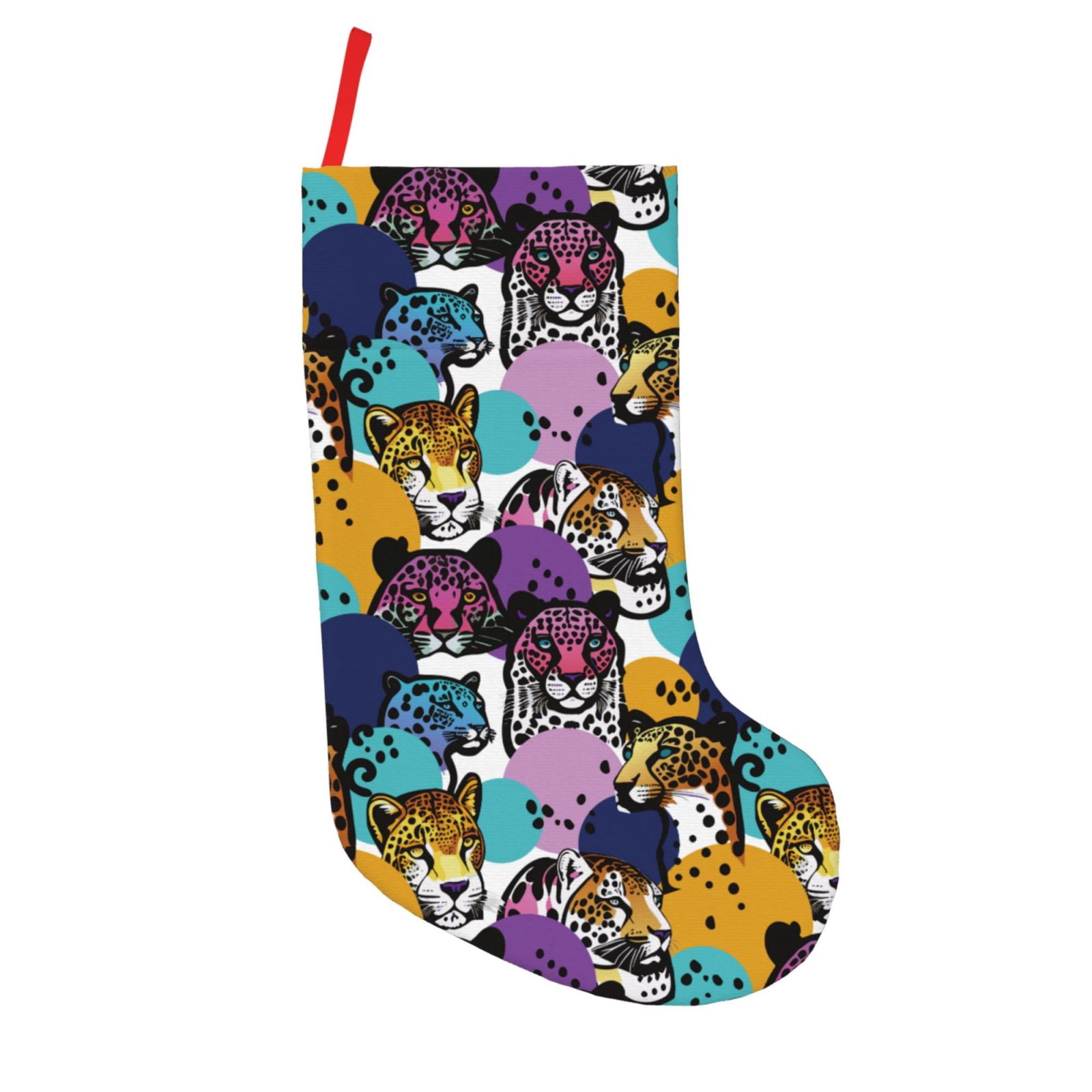 Defioc Retro Panther for Christmas Stockings 18" Personalized Holiday ...