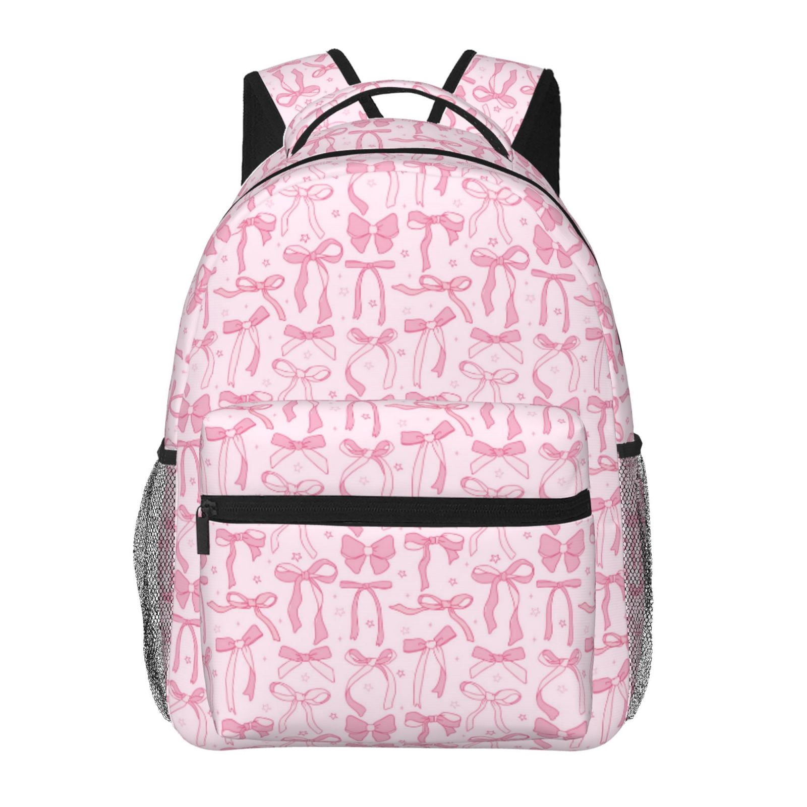 Defioc Ribbon Bow Pattern Laptop Backpack,Travel Backpack Outdoor ...