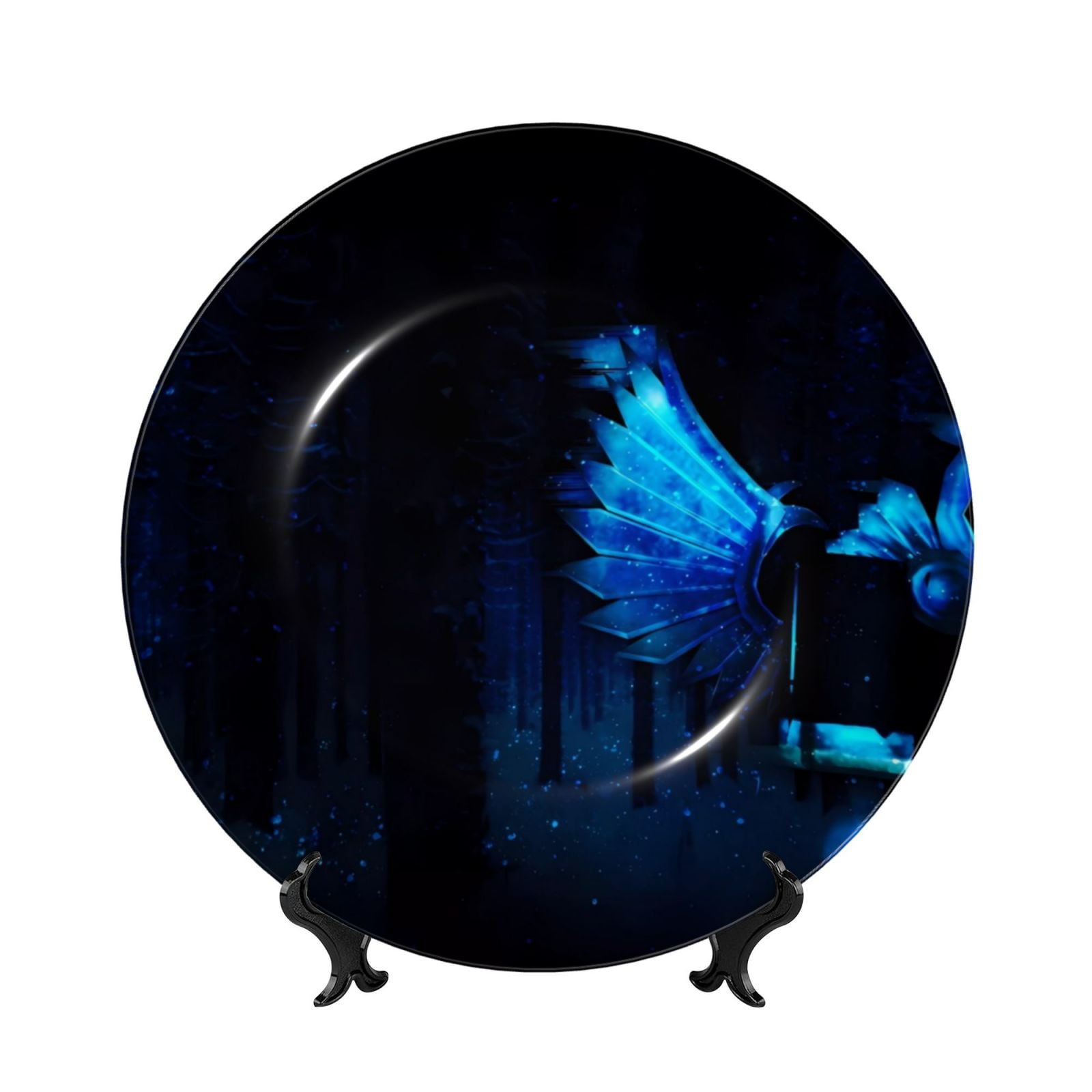 Defioc Roblox Pattern Bone China Decorative Plate, Ceramic Dinner Plate ...