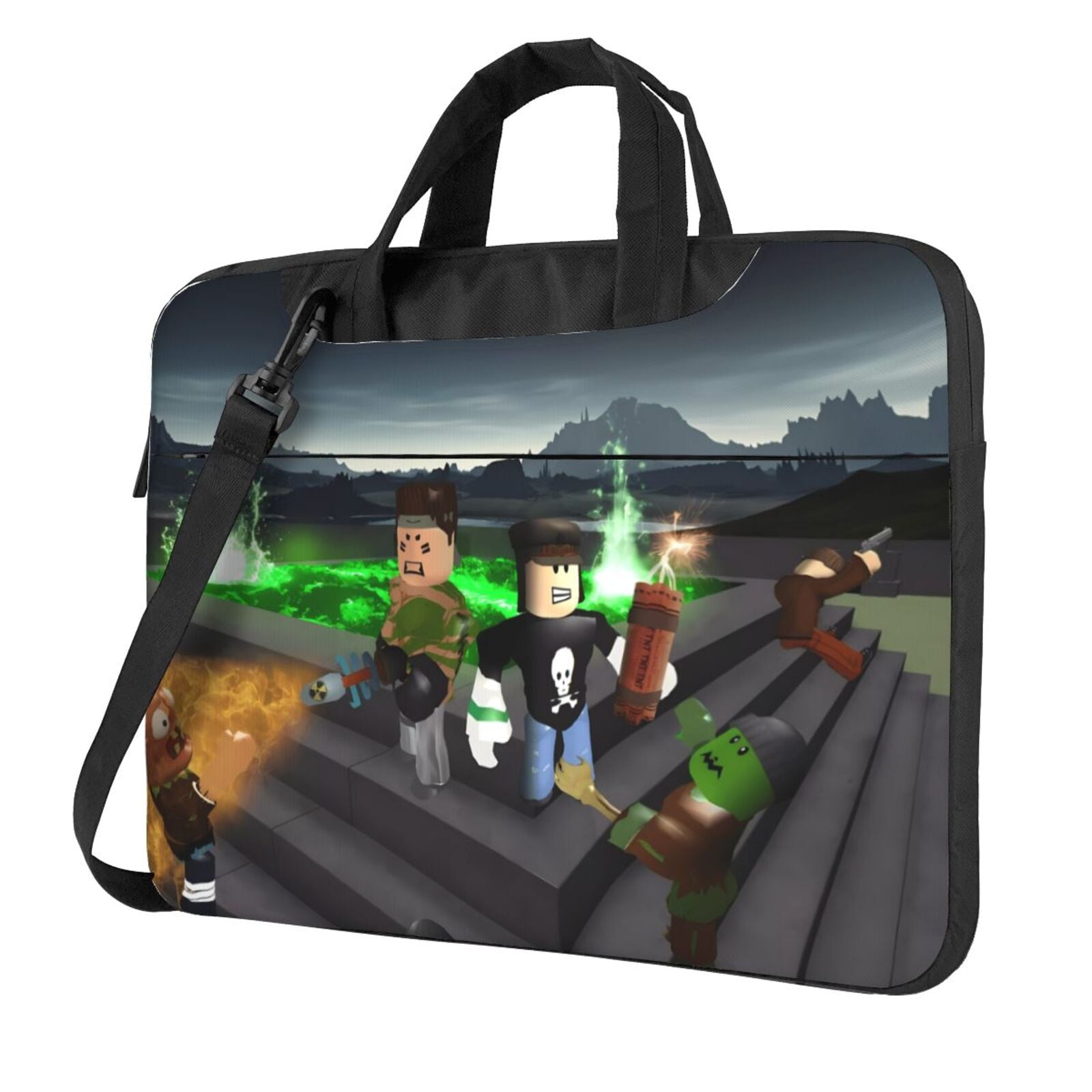Defioc Roblox Pattern Laptop Sleeve Case, Laptop Cover Briefcase ...