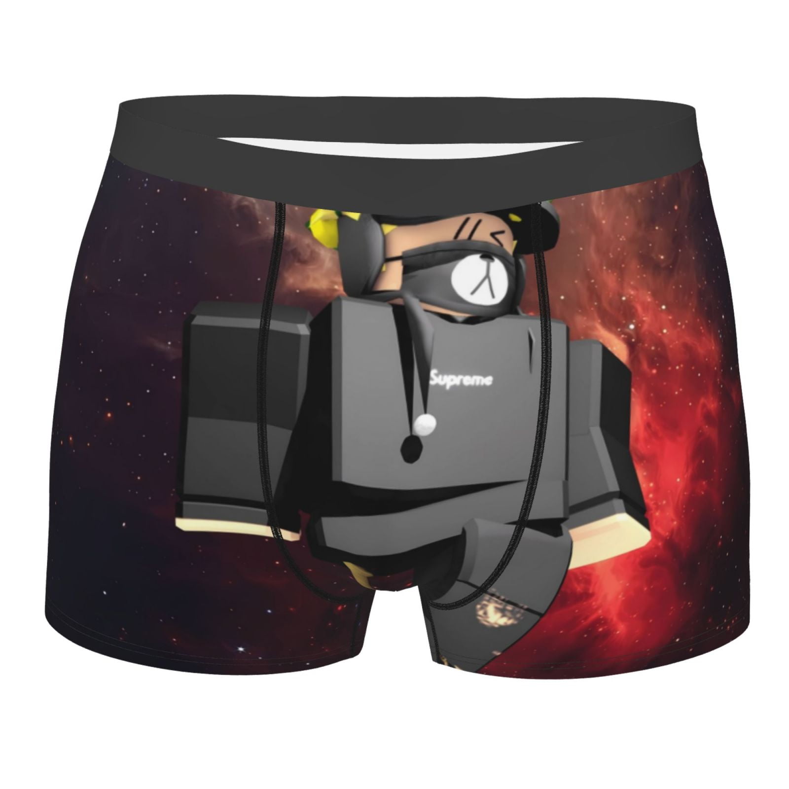 Defioc Roblox Pattern Men's Cotton Boxer Briefs Underwear Cool ...
