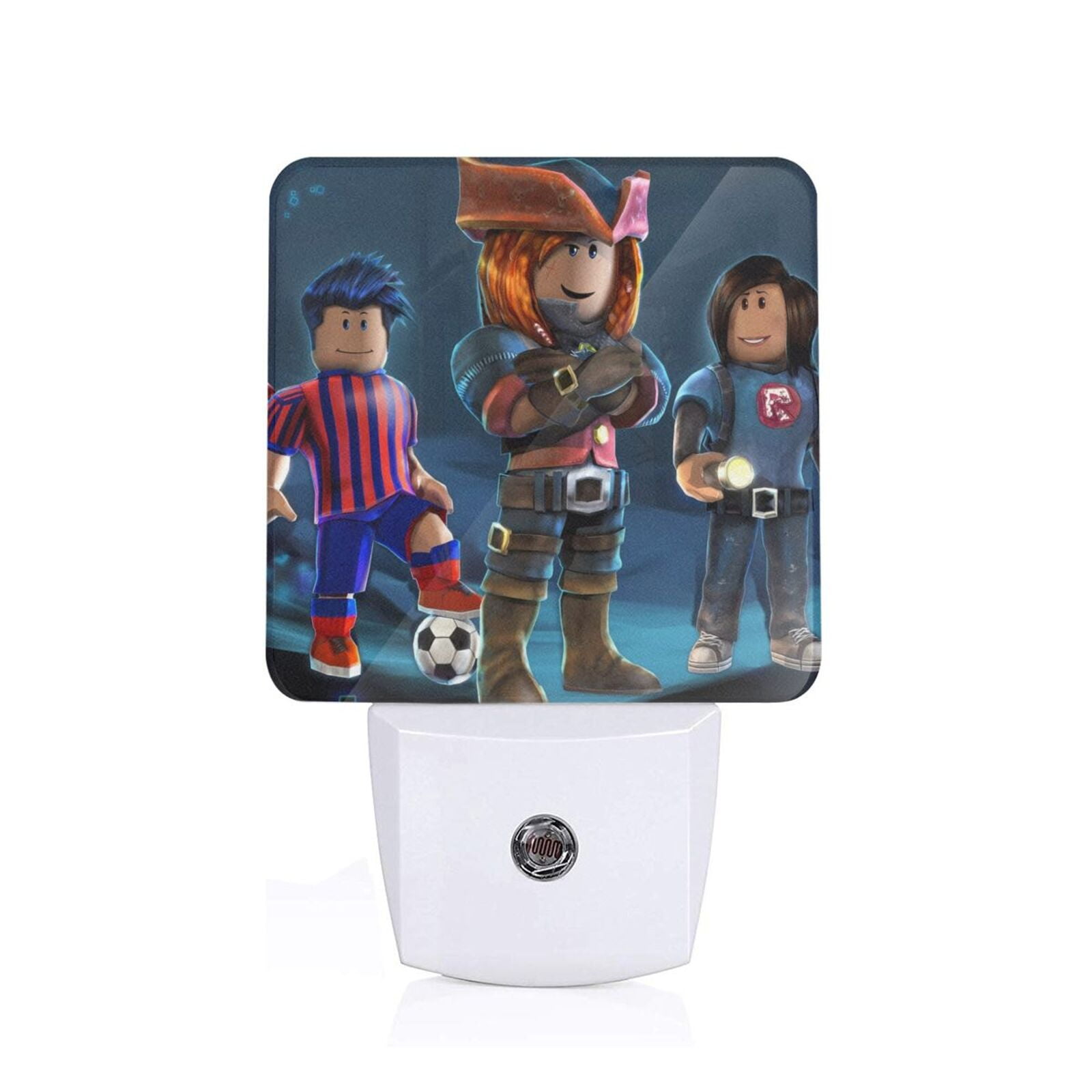 Defioc Roblox Print LED Nightlight,Night Lights Plug into Wall with ...