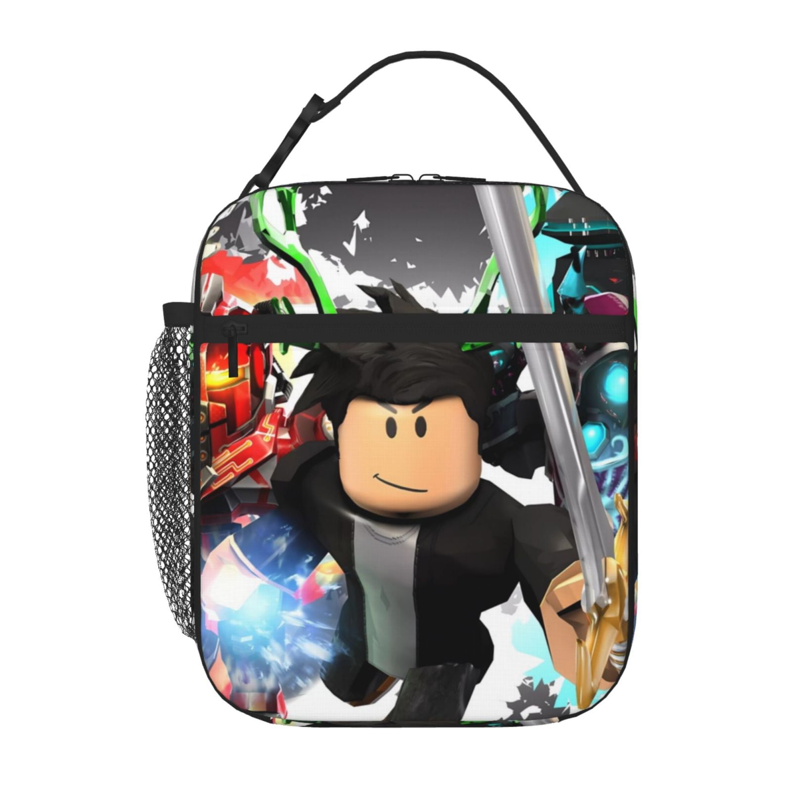 Defioc Roblox Print Lunch Box for Men Women Adults - Cooler Lunch Tote ...
