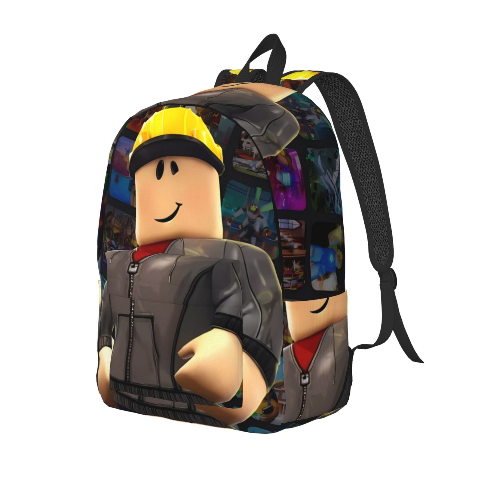 Defioc Roblox for Canvas Backpack,Travel Rucksack Unisex Knapsack ...