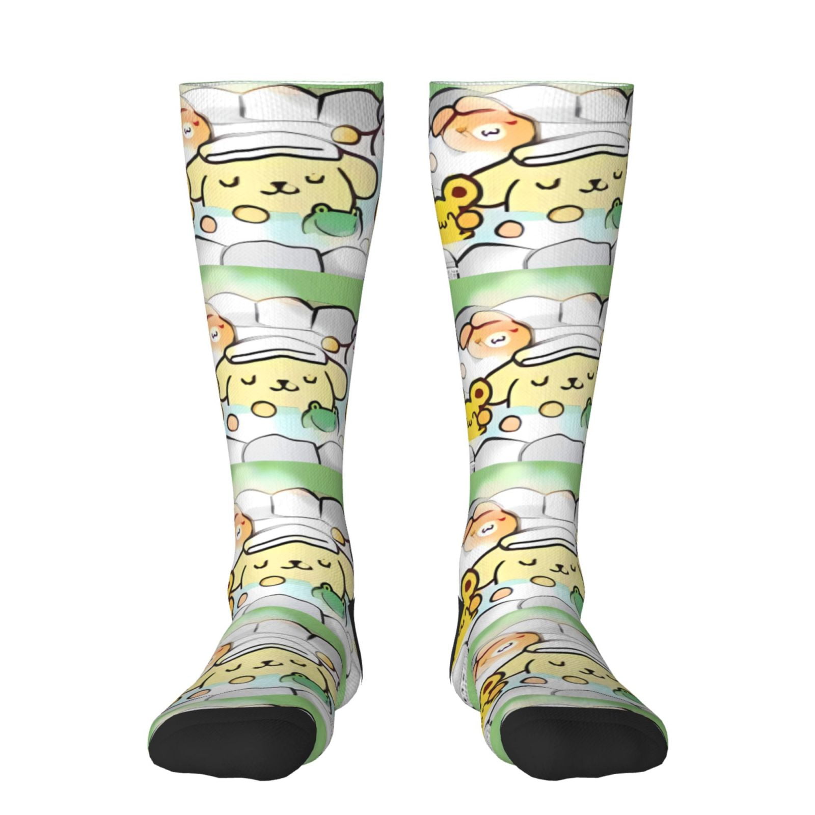 Defioc Sanrio Pattern Cool Socks Men's & Women's Crew Socks Funny Crazy ...