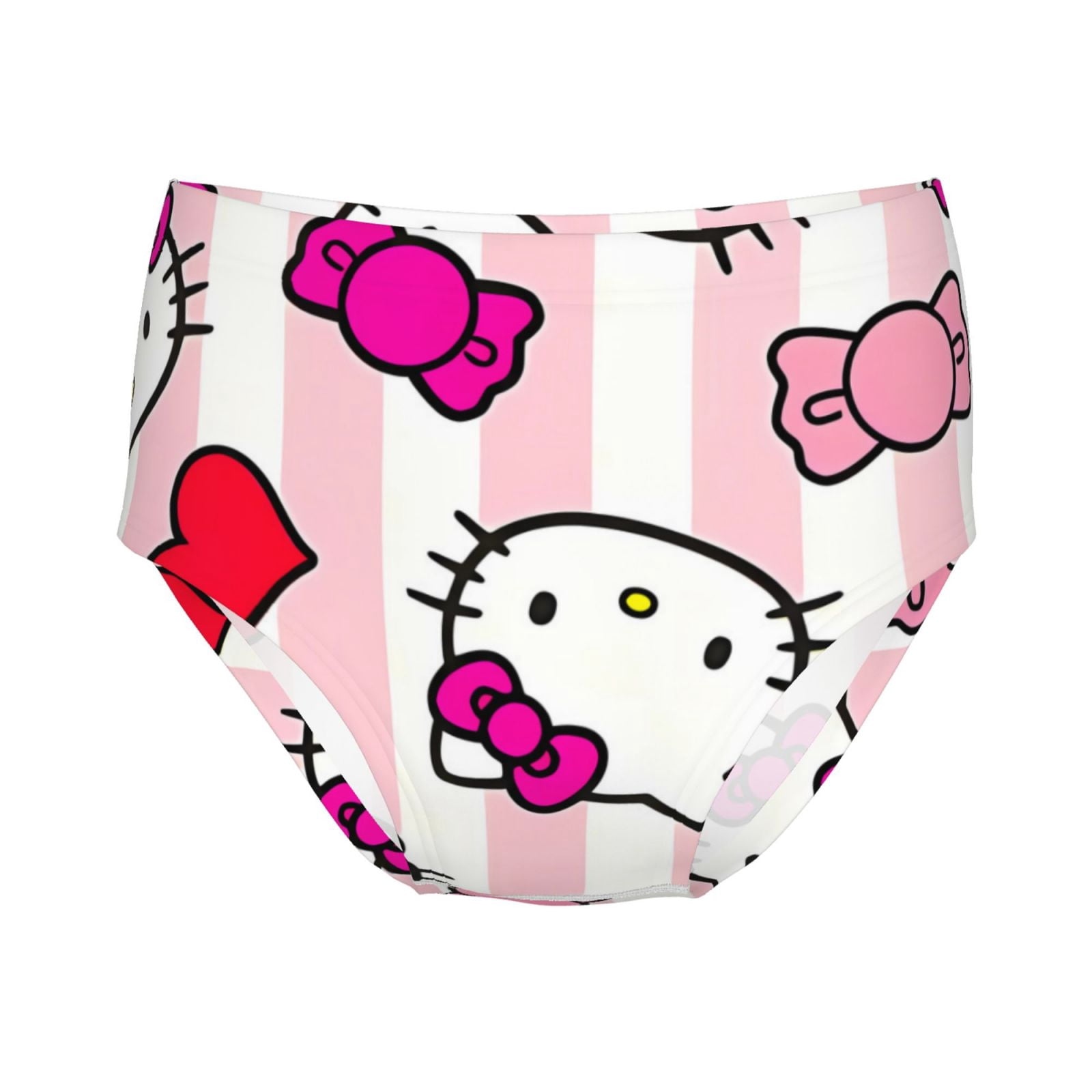 Defioc Sanrio Pattern Girls Underwear Stretch Cotton Panties For Girls Cute Panties For Teenage