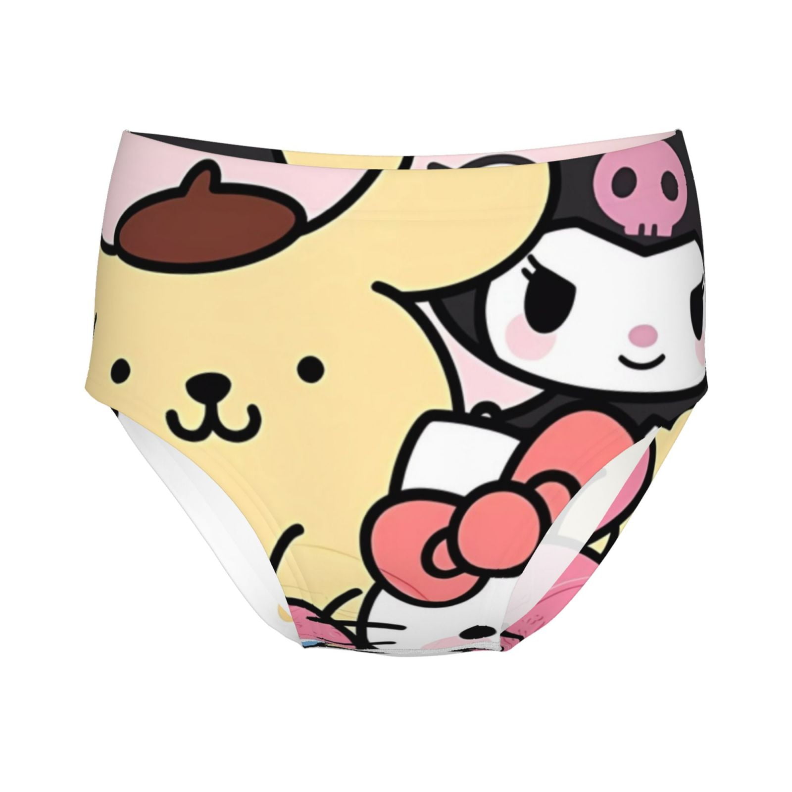 Defioc Sanrio Pattern Girls Underwear Stretch Cotton Panties For Girls Cute Panties For Teenage
