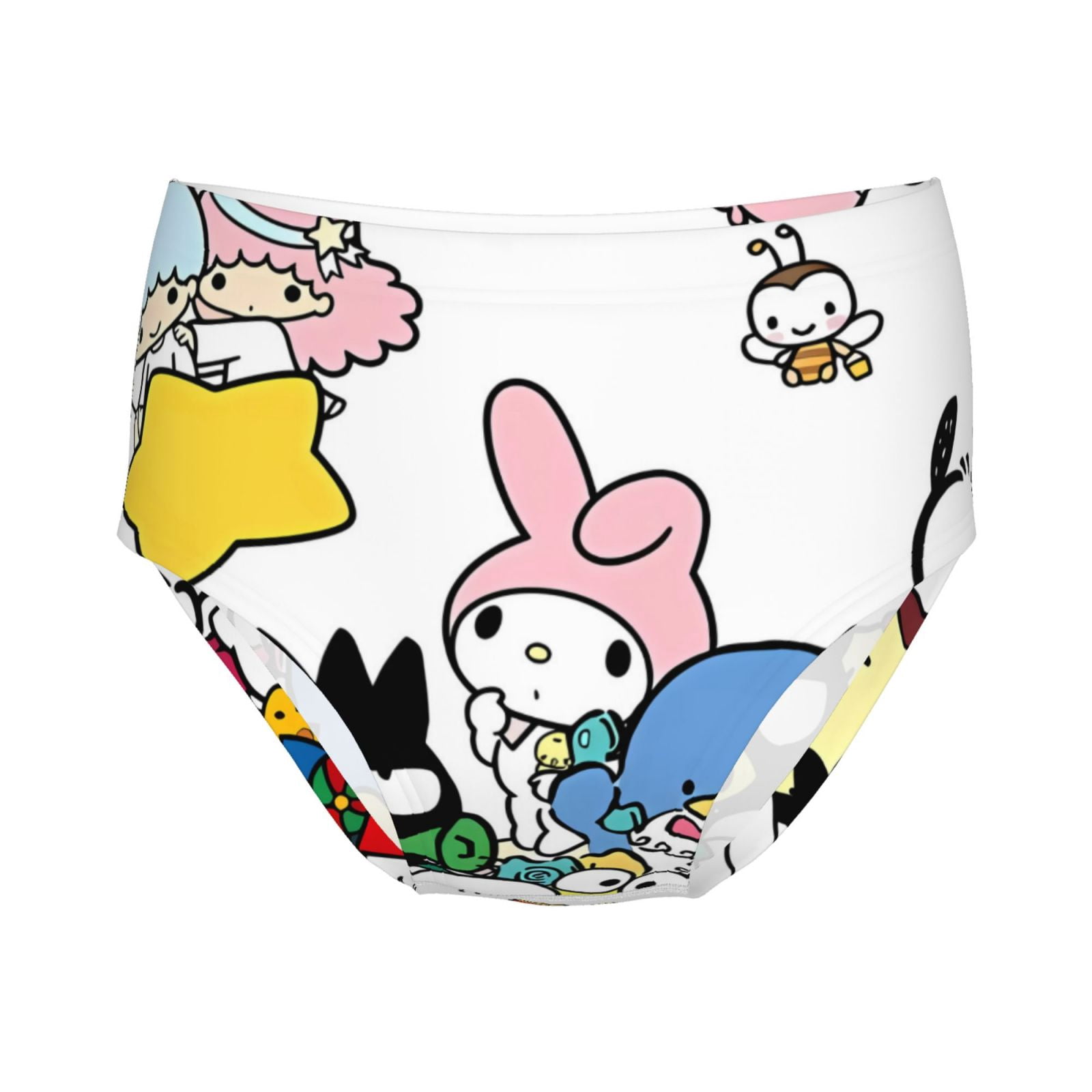 Defioc Sanrio Pattern Girls Underwear Stretch Cotton Panties For Girls