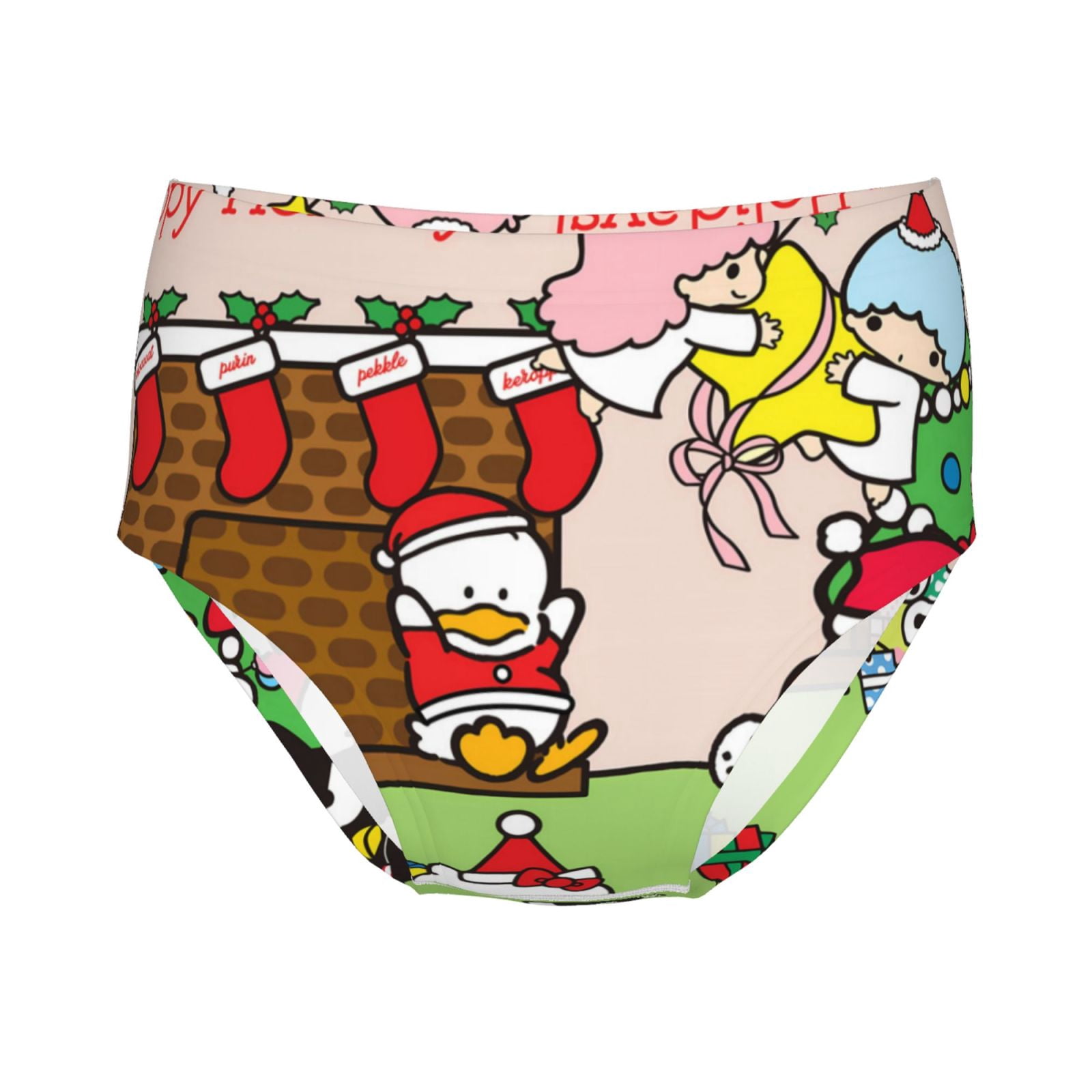 Defioc Sanrio Pattern Girls Underwear Stretch Cotton Panties For Girls Cute Panties For Teenage