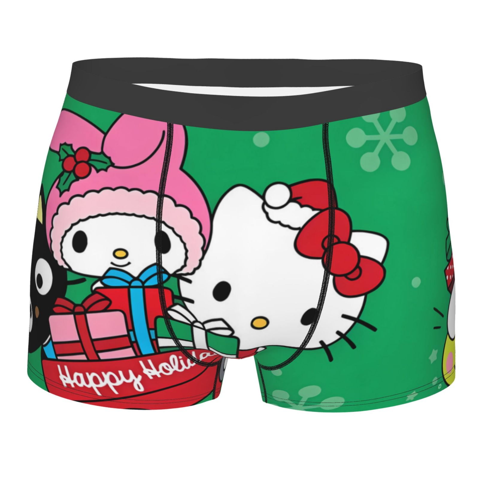 Defioc Sanrio Pattern Men's Cotton Boxer Briefs Underwear Cool ...