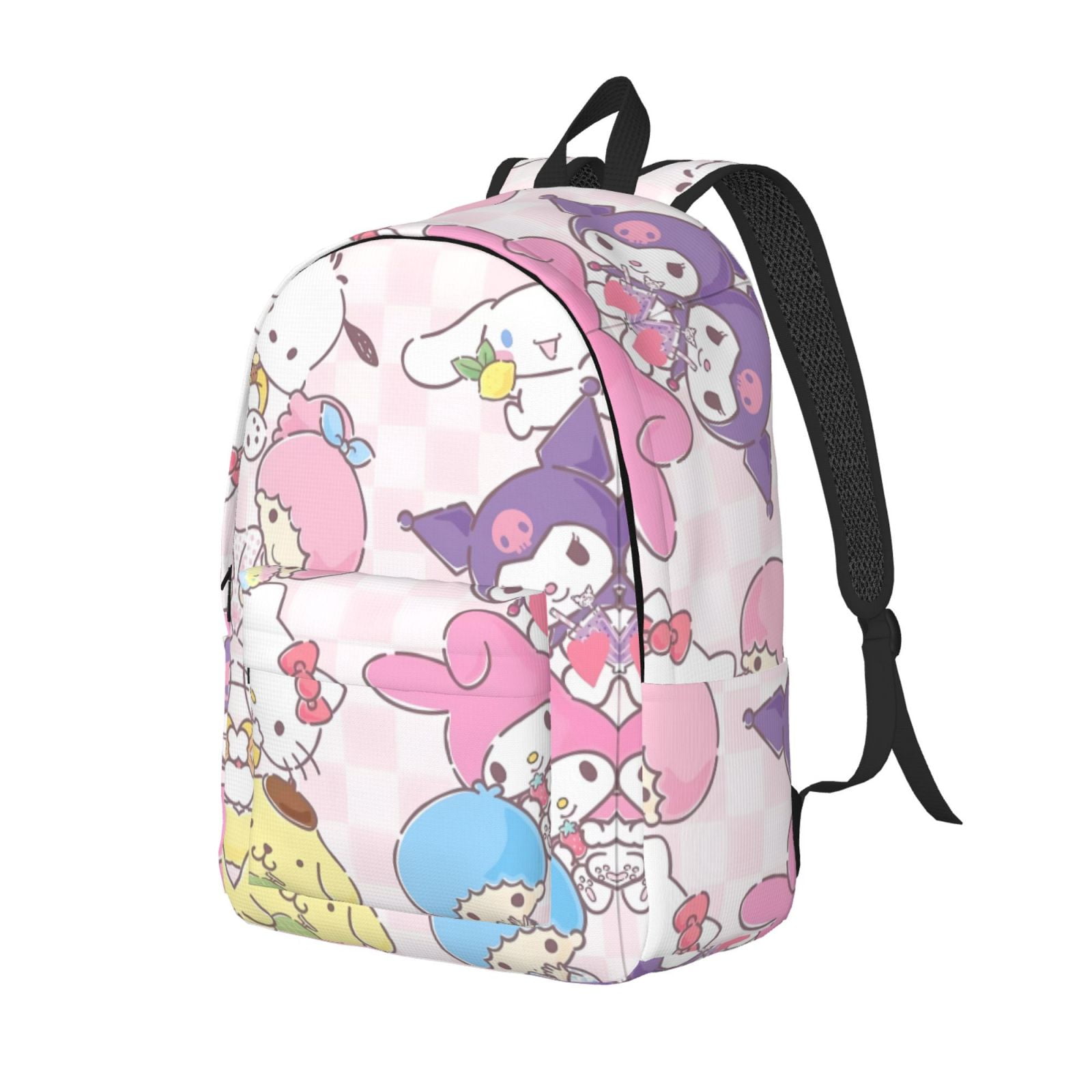 Defioc Sanrio for Canvas Backpack,Travel Rucksack Unisex Knapsack ...