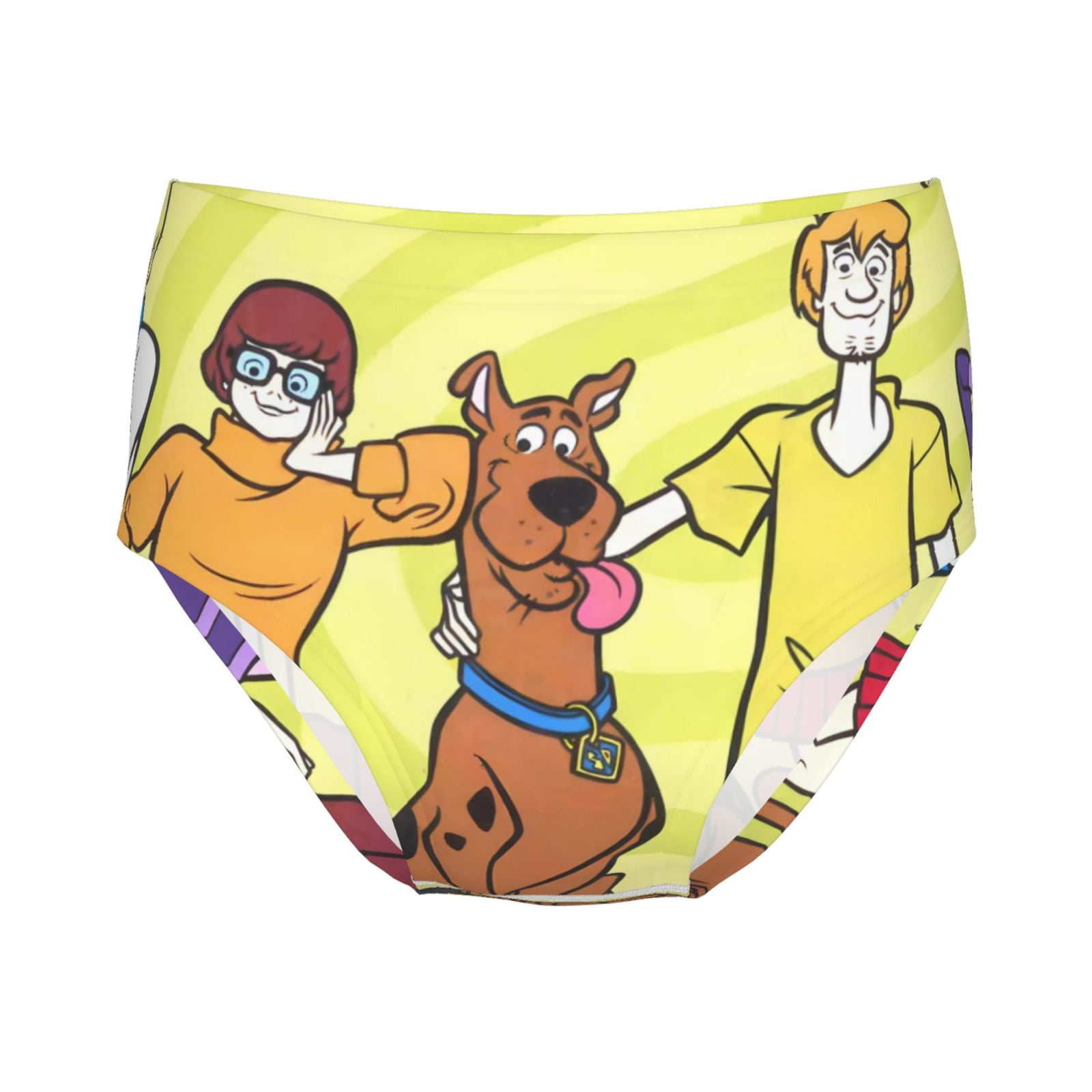 Defioc Scooby-Doo Pattern Girls Underwear,Stretch Cotton Panties for ...