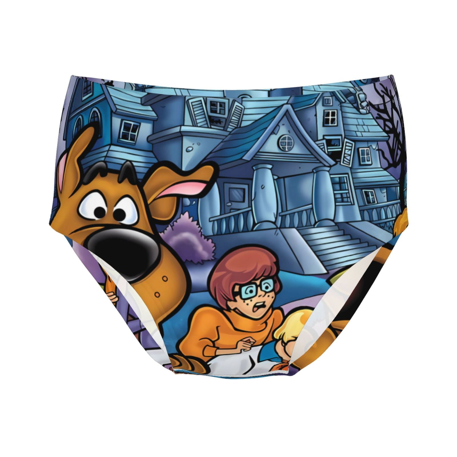 Defioc Scooby-Doo Pattern Girls Underwear,Stretch Cotton Panties for ...