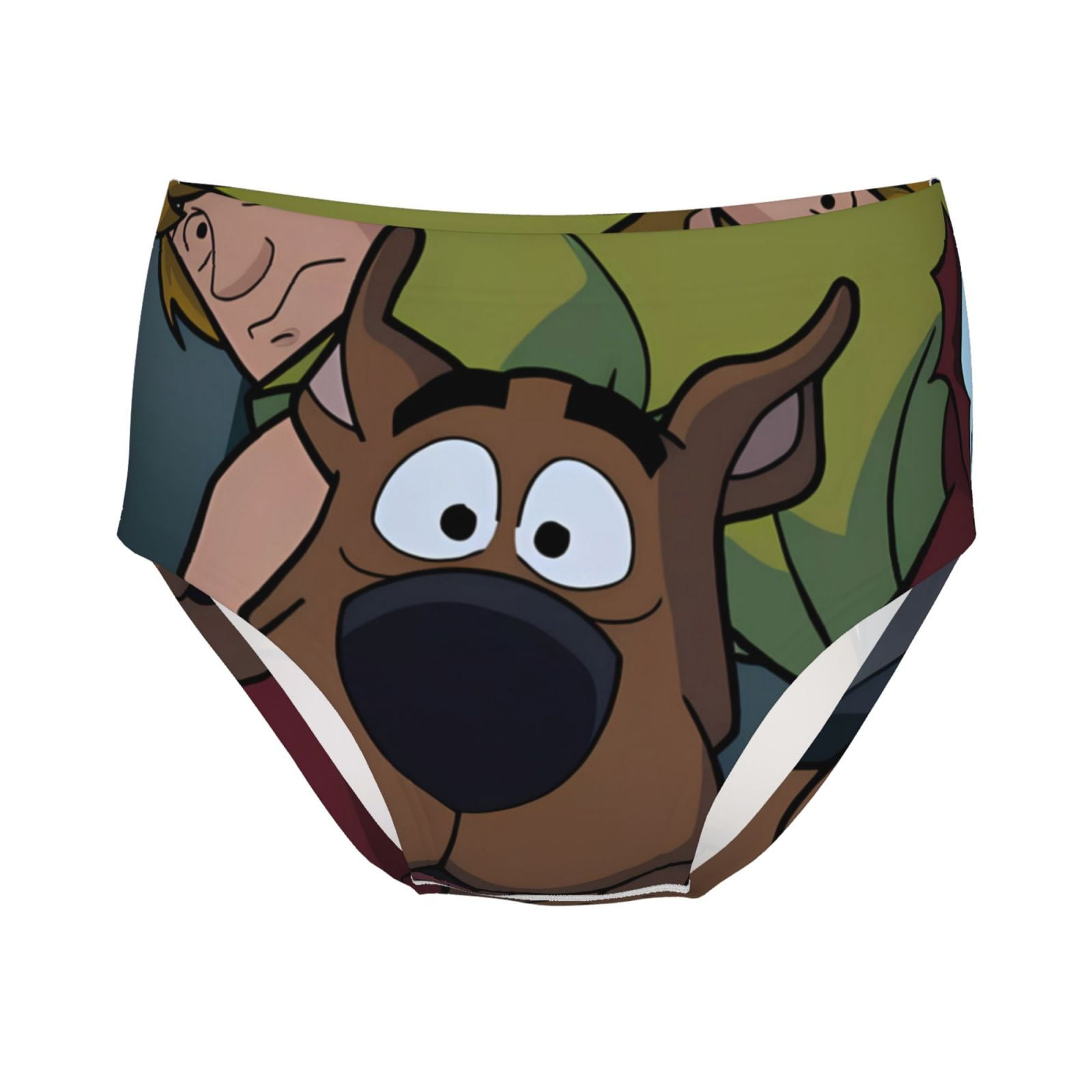 Defioc Scooby-Doo Pattern Girls Underwear,Stretch Cotton Panties for ...