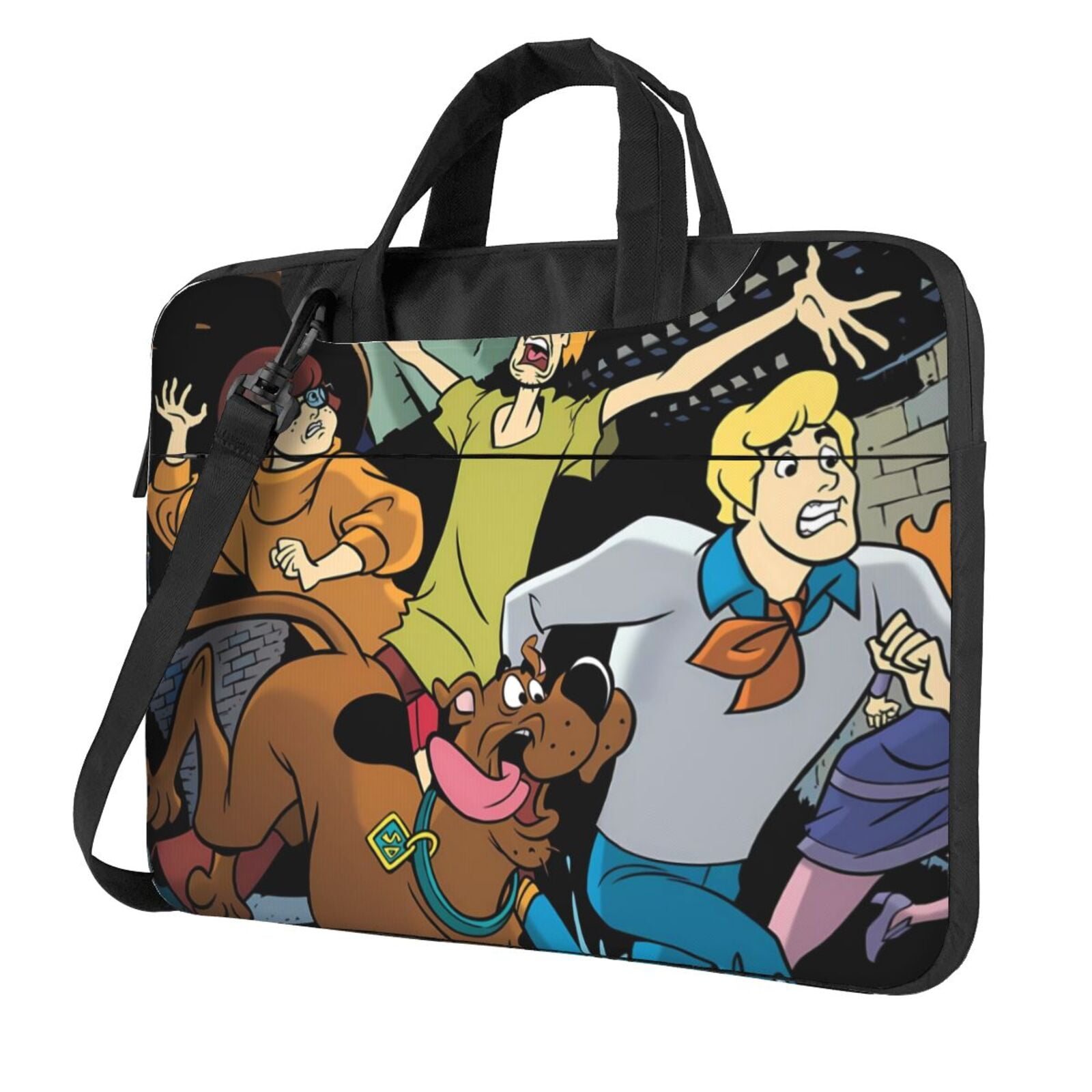 Defioc Scooby-Doo Pattern Laptop Sleeve Case, Laptop Cover Briefcase ...
