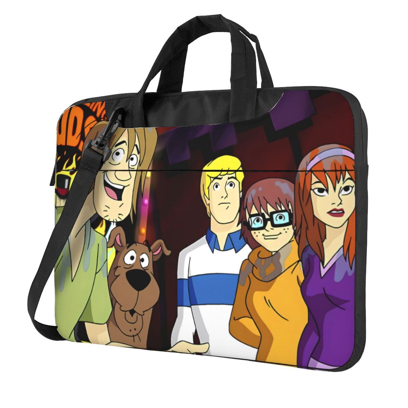 Defioc Scooby-Doo Pattern Laptop Sleeve Case, Laptop Cover Briefcase ...