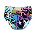 Defioc Smiling Critters Pattern Girls Underwear Stretch Cotton Panties